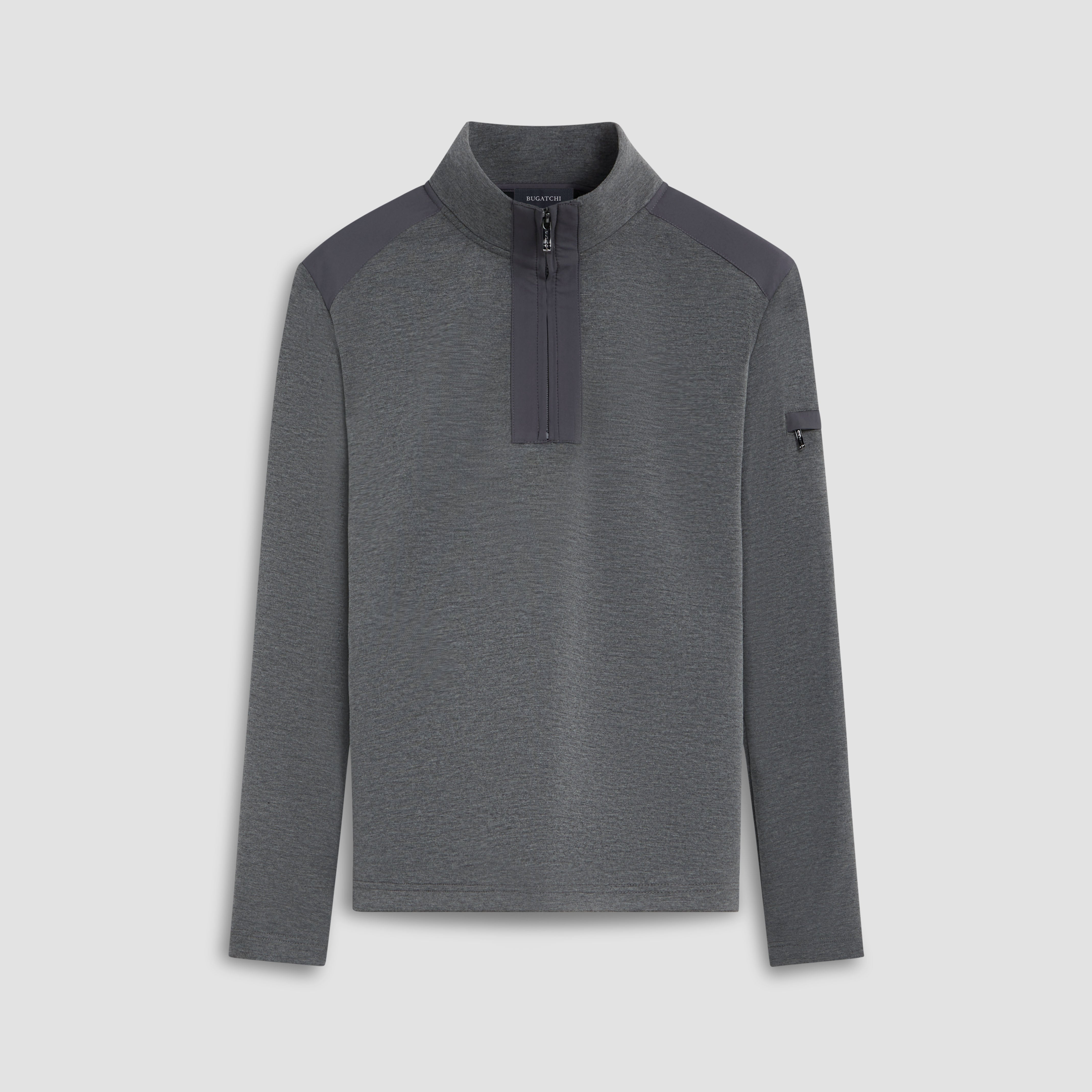 Soft Touch Quarter Zip Pullover – BUGATCHI