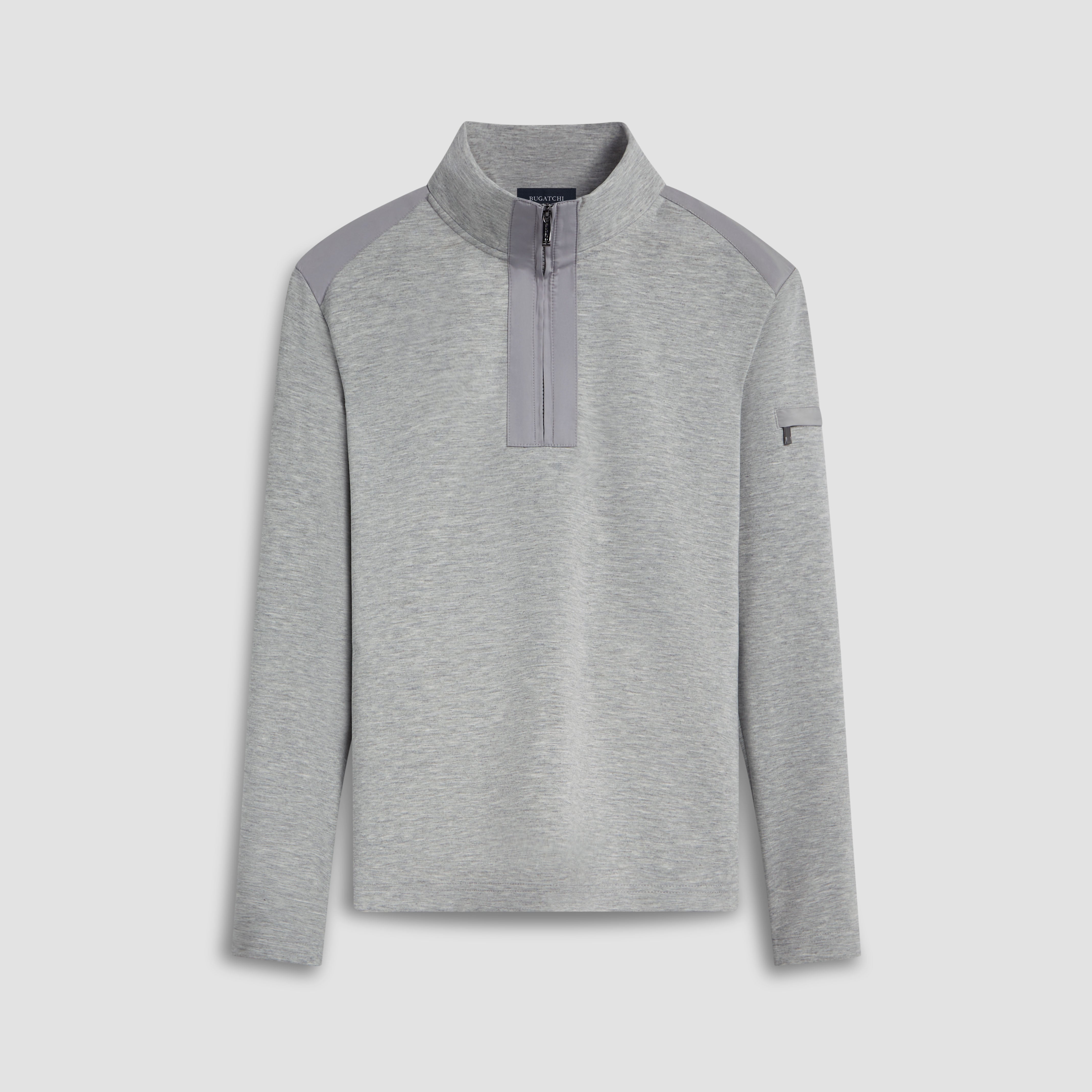 Soft Touch Quarter Zip Pullover – BUGATCHI