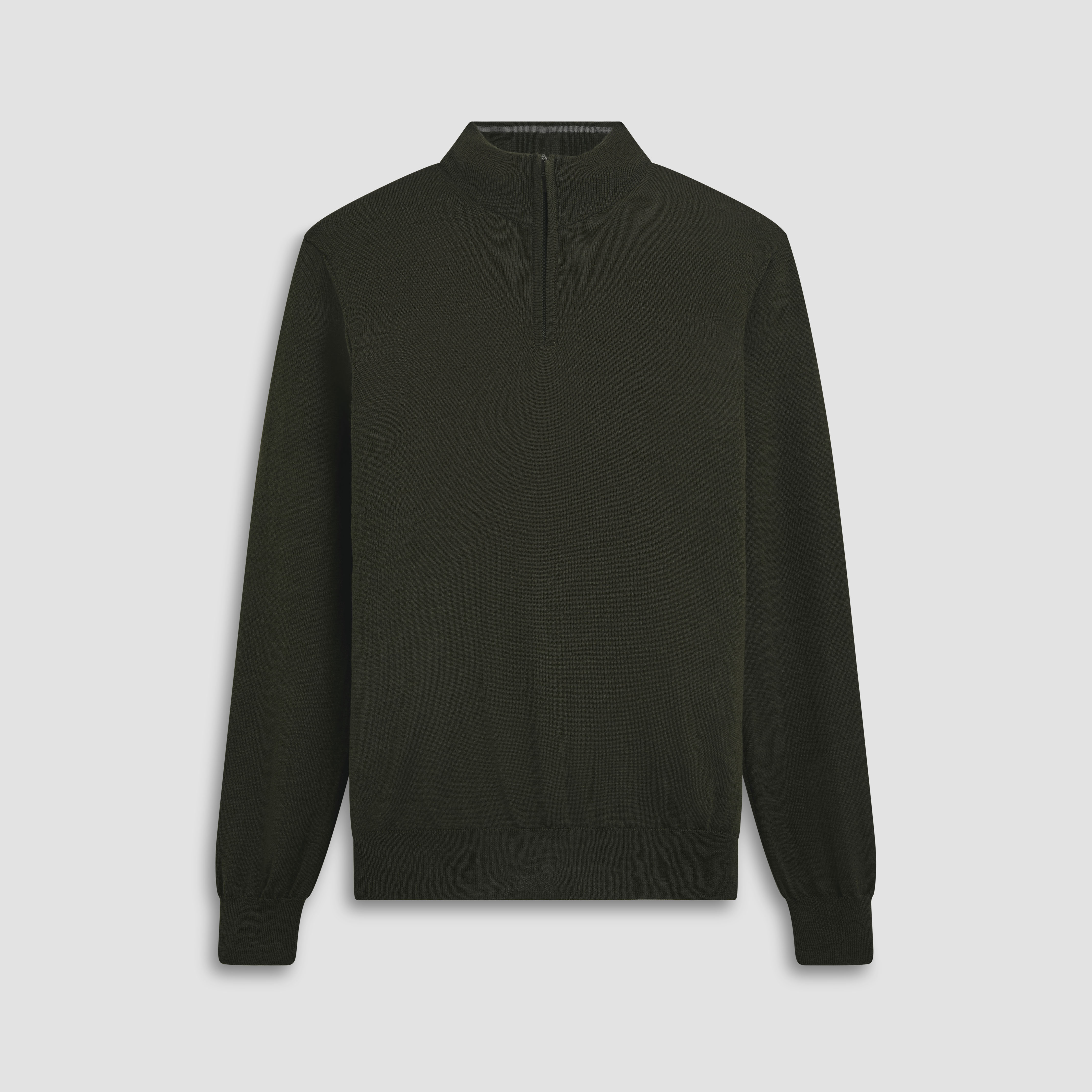 Super Merino Solid Quarter Zip Sweater – BUGATCHI