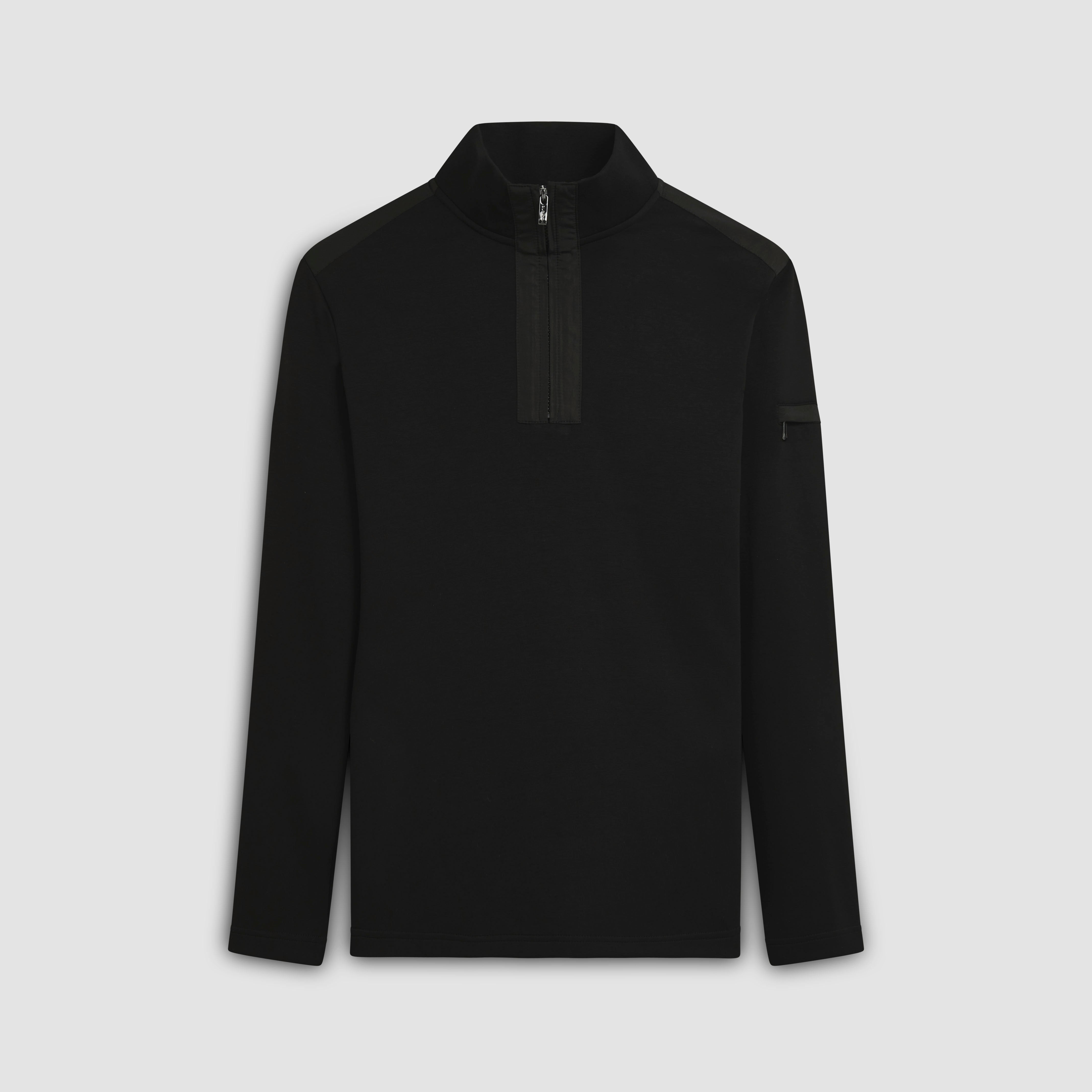 Soft Touch Performance Quarter Zip Pullover – BUGATCHI
