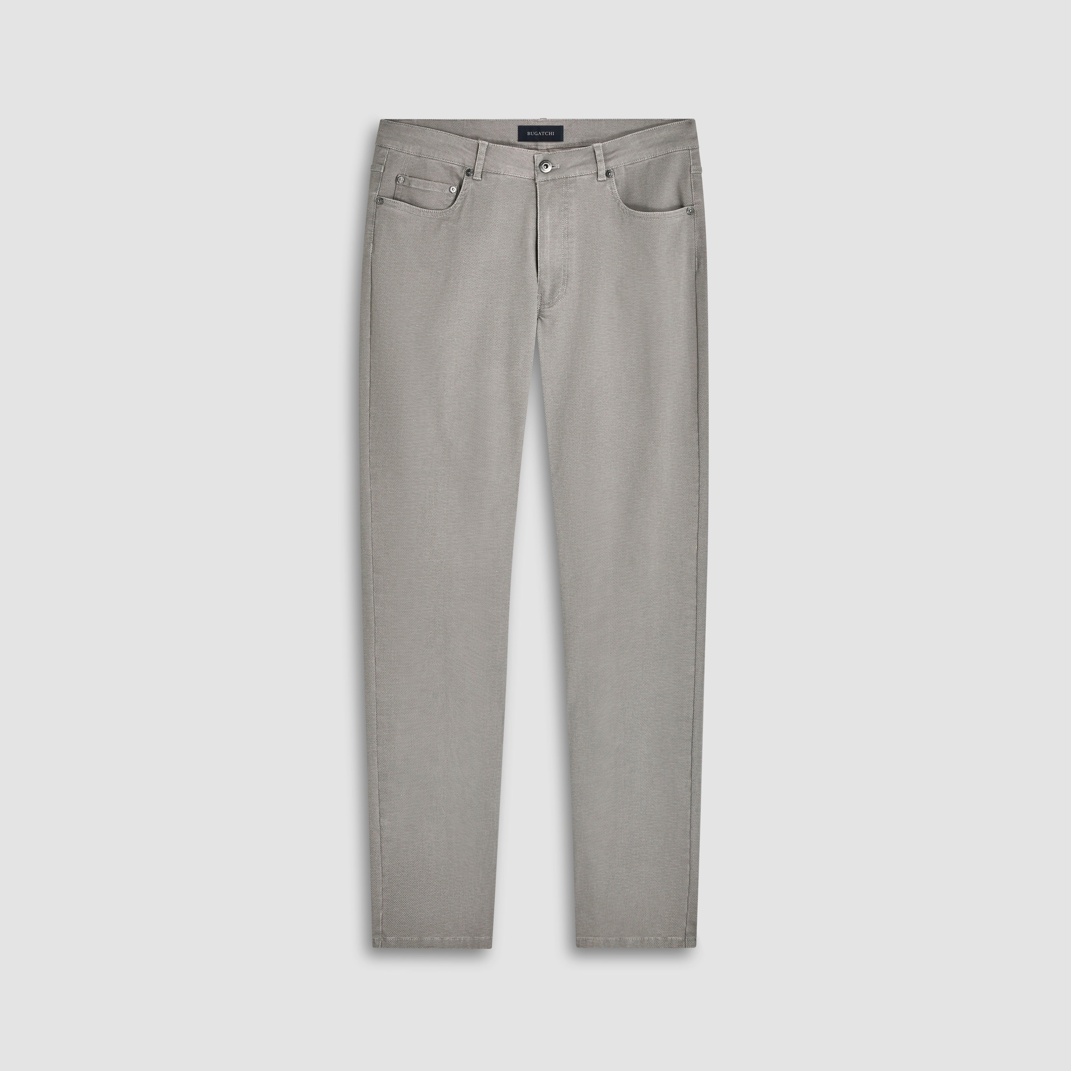 Preston Crosshatch Printed Five Pocket Pants – BUGATCHI