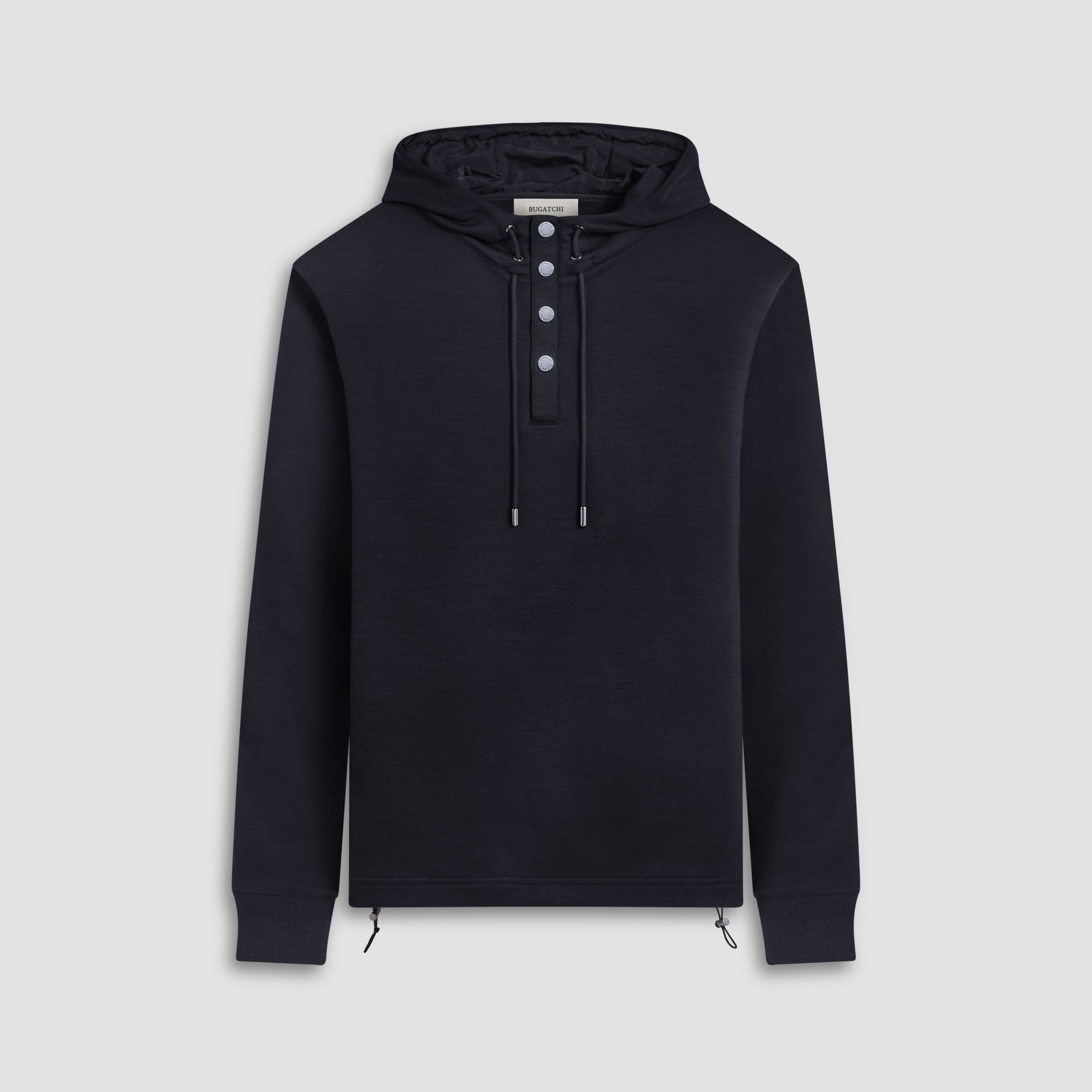 Solid Quarter-Zip Pullover Hoodie – BUGATCHI