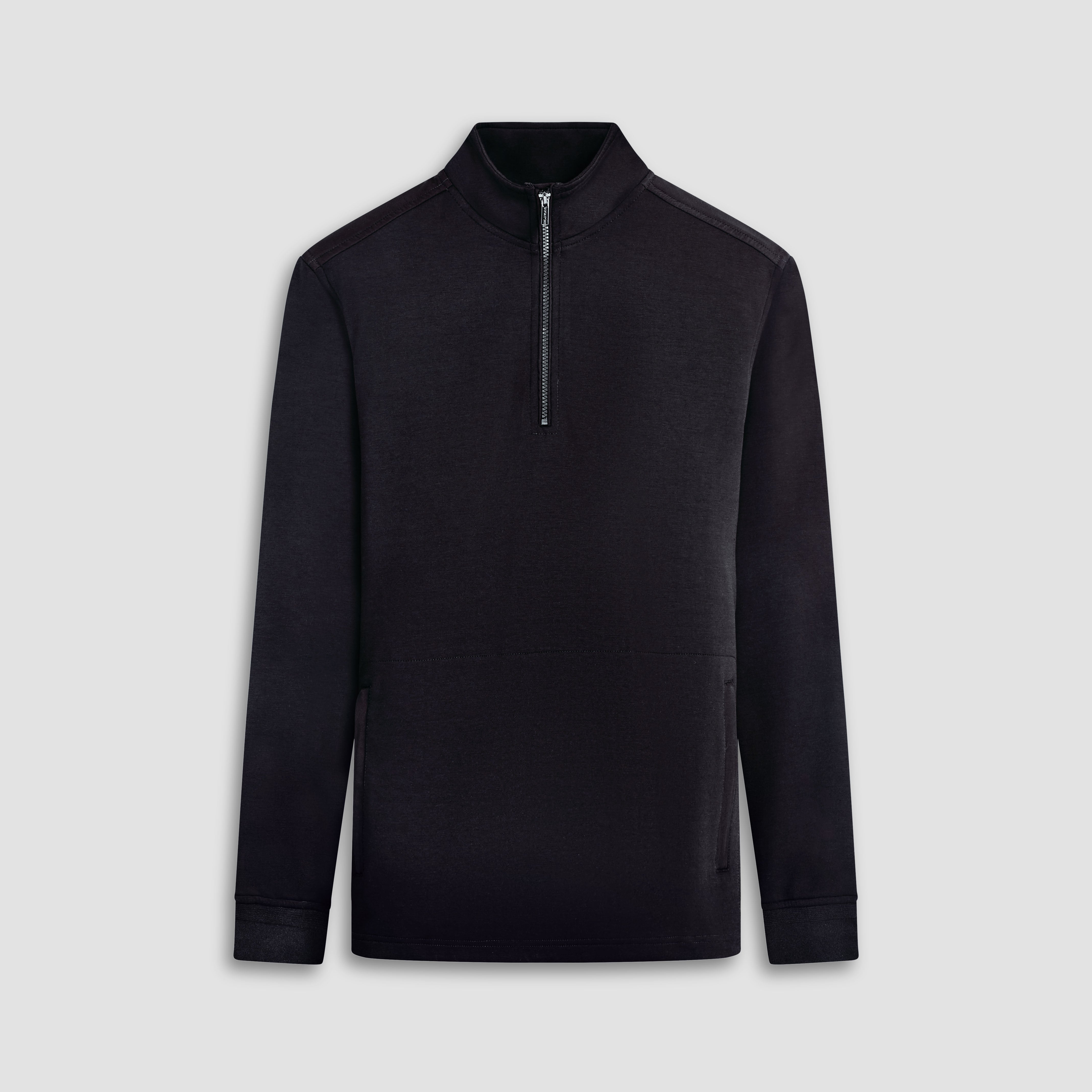Soft Touch Performance Quarter-Zip Pullover – BUGATCHI