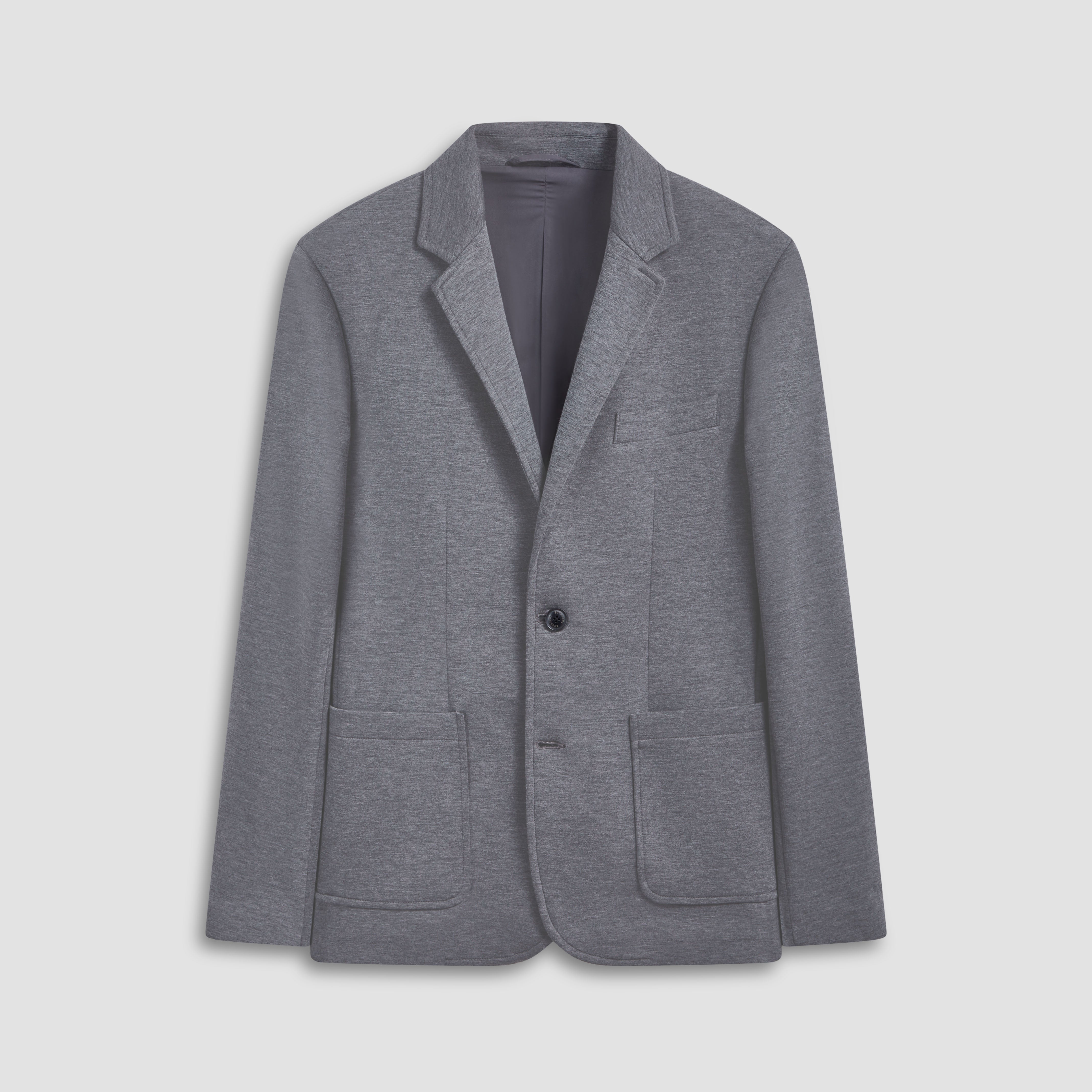 Soft Touch Two Button Knit Blazer – BUGATCHI