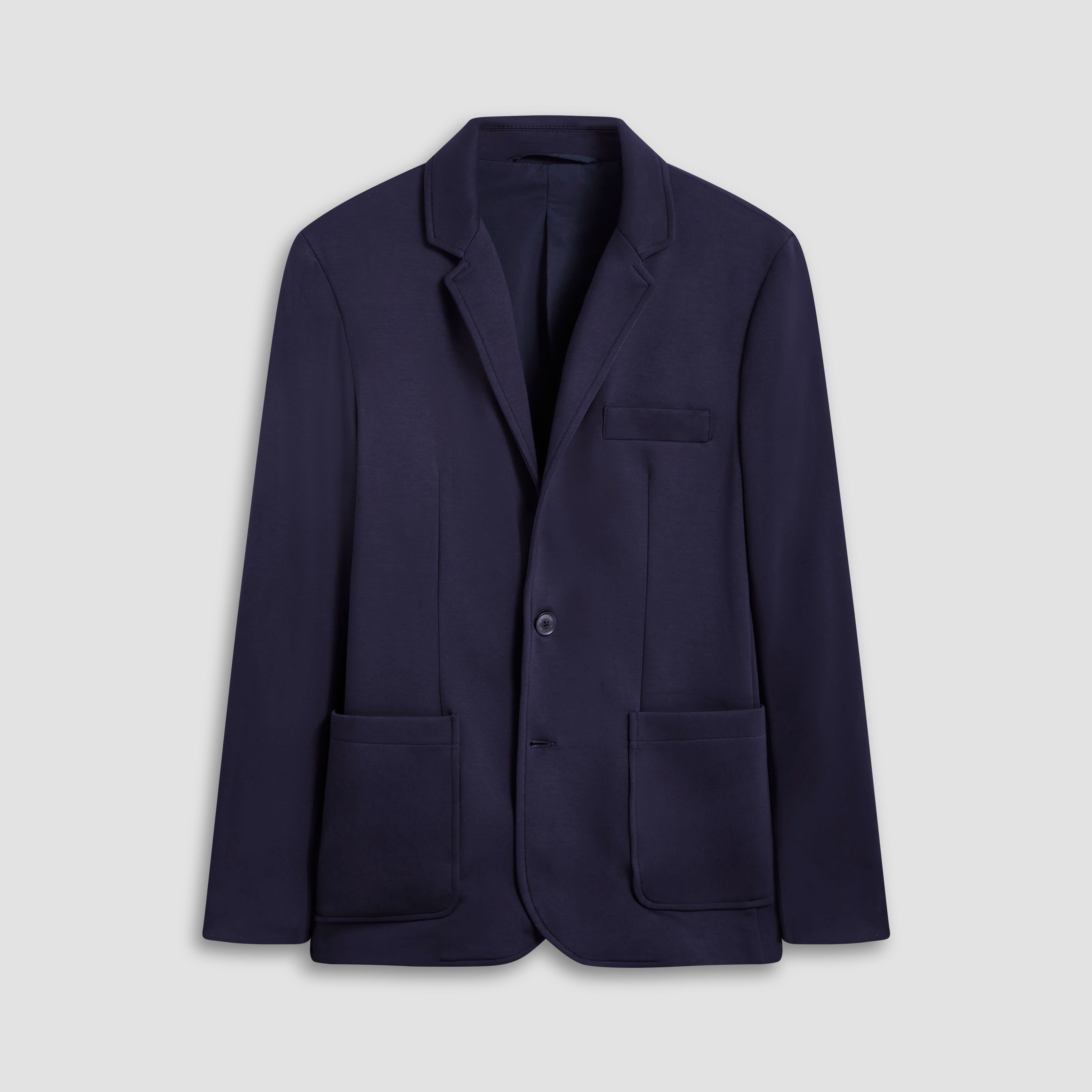 Soft Touch Two Button Knit Blazer – BUGATCHI
