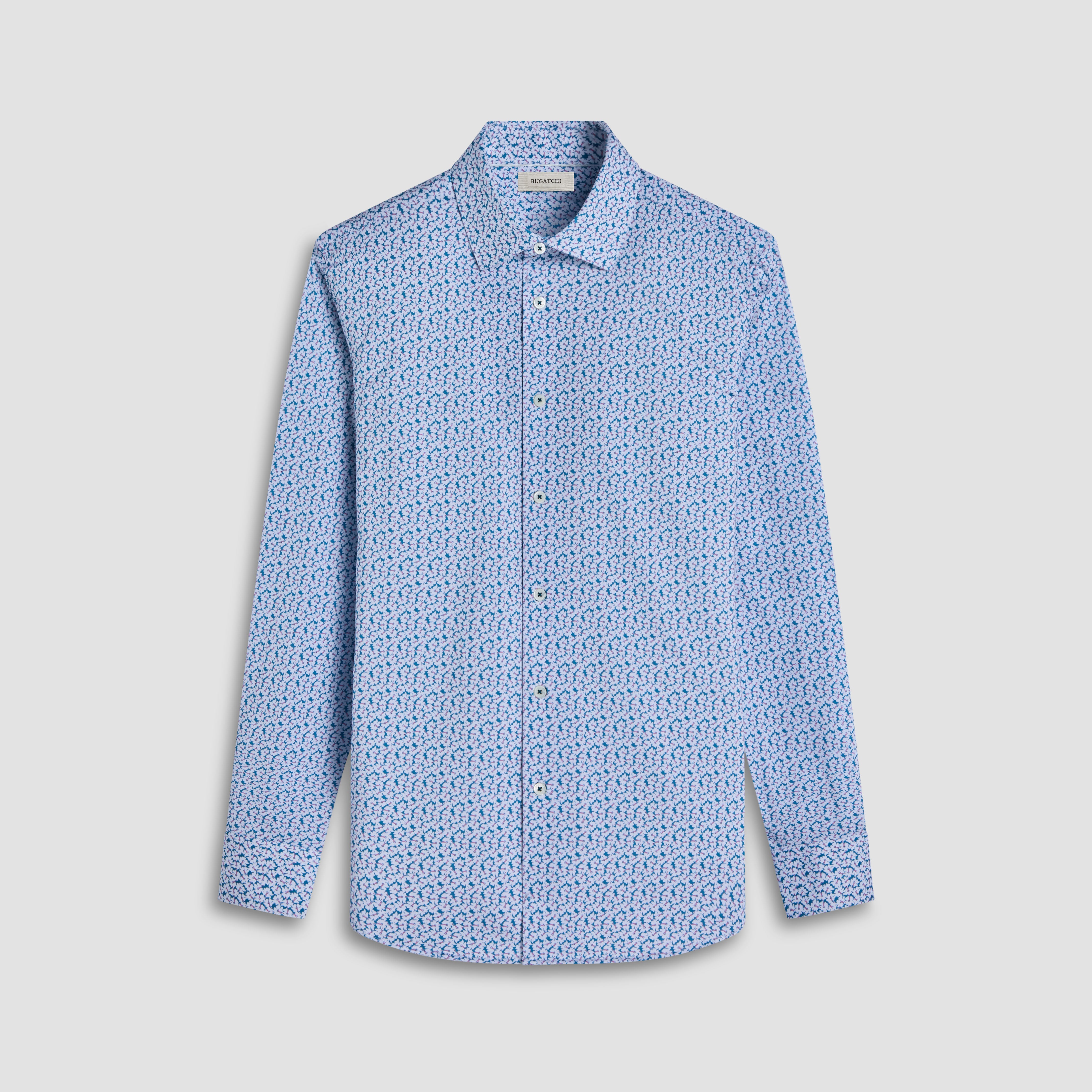 James Floral OoohCotton Shirt – BUGATCHI