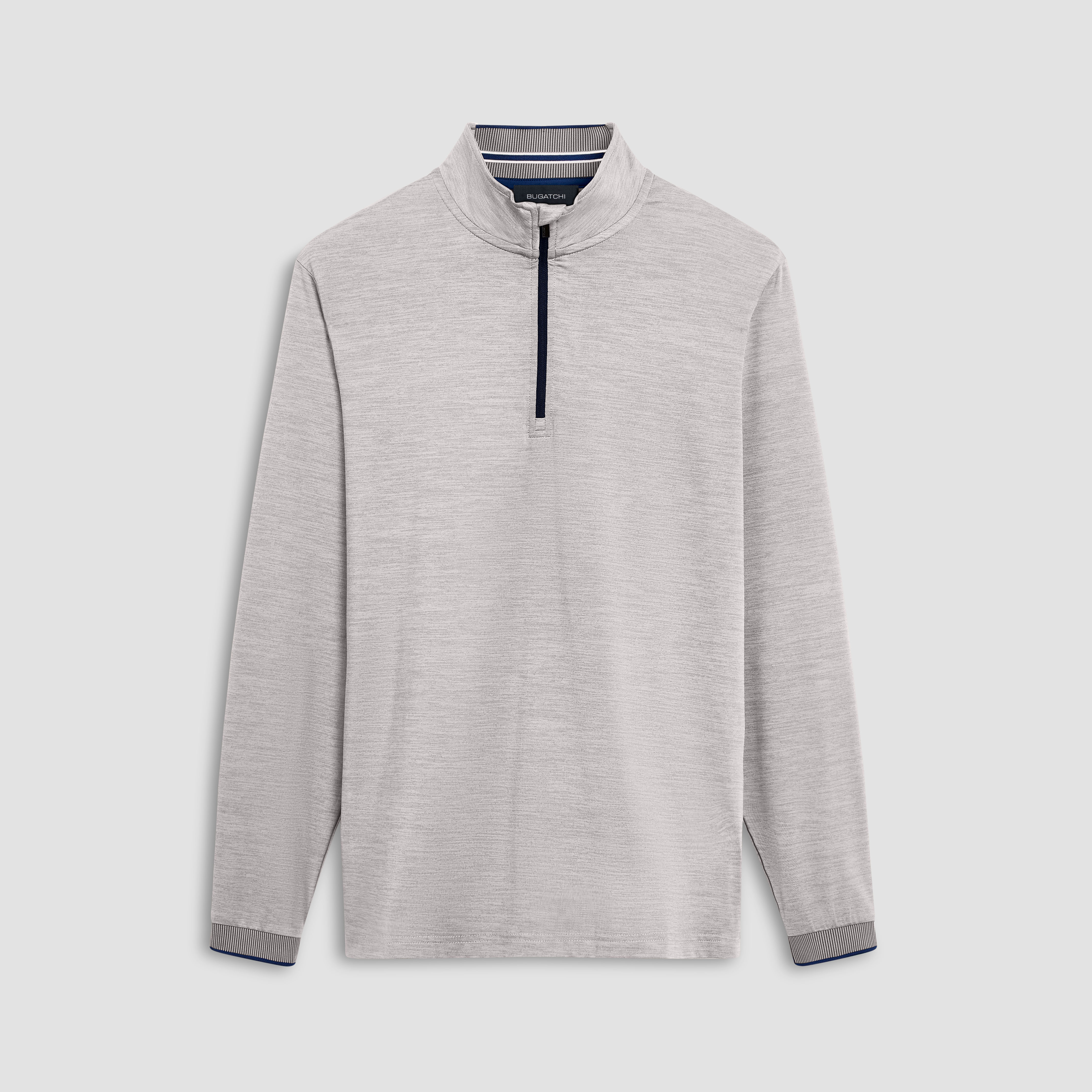Solid Quarter Zip Pullover – BUGATCHI