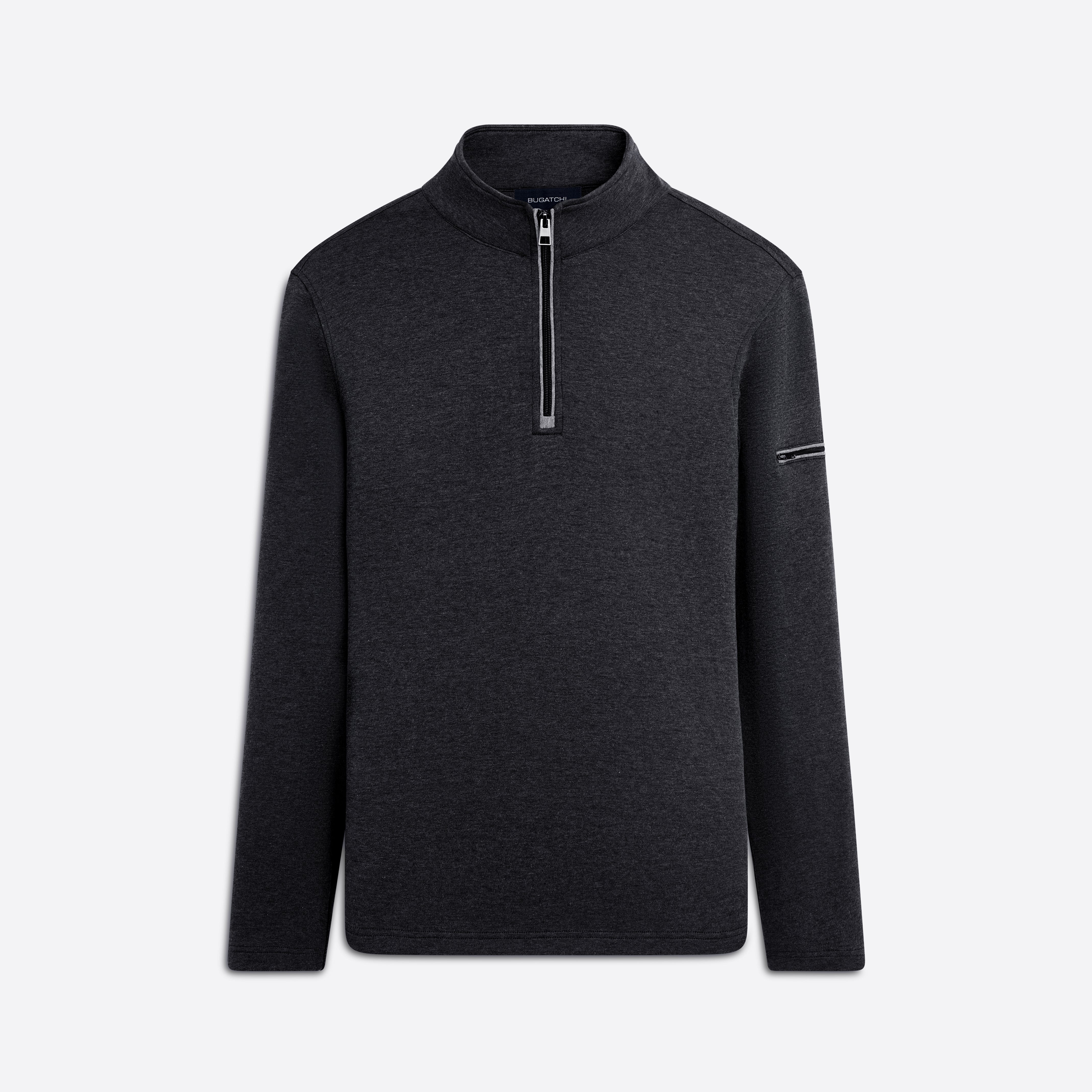 Quarter Zip Pullover Sweatshirt – BUGATCHI