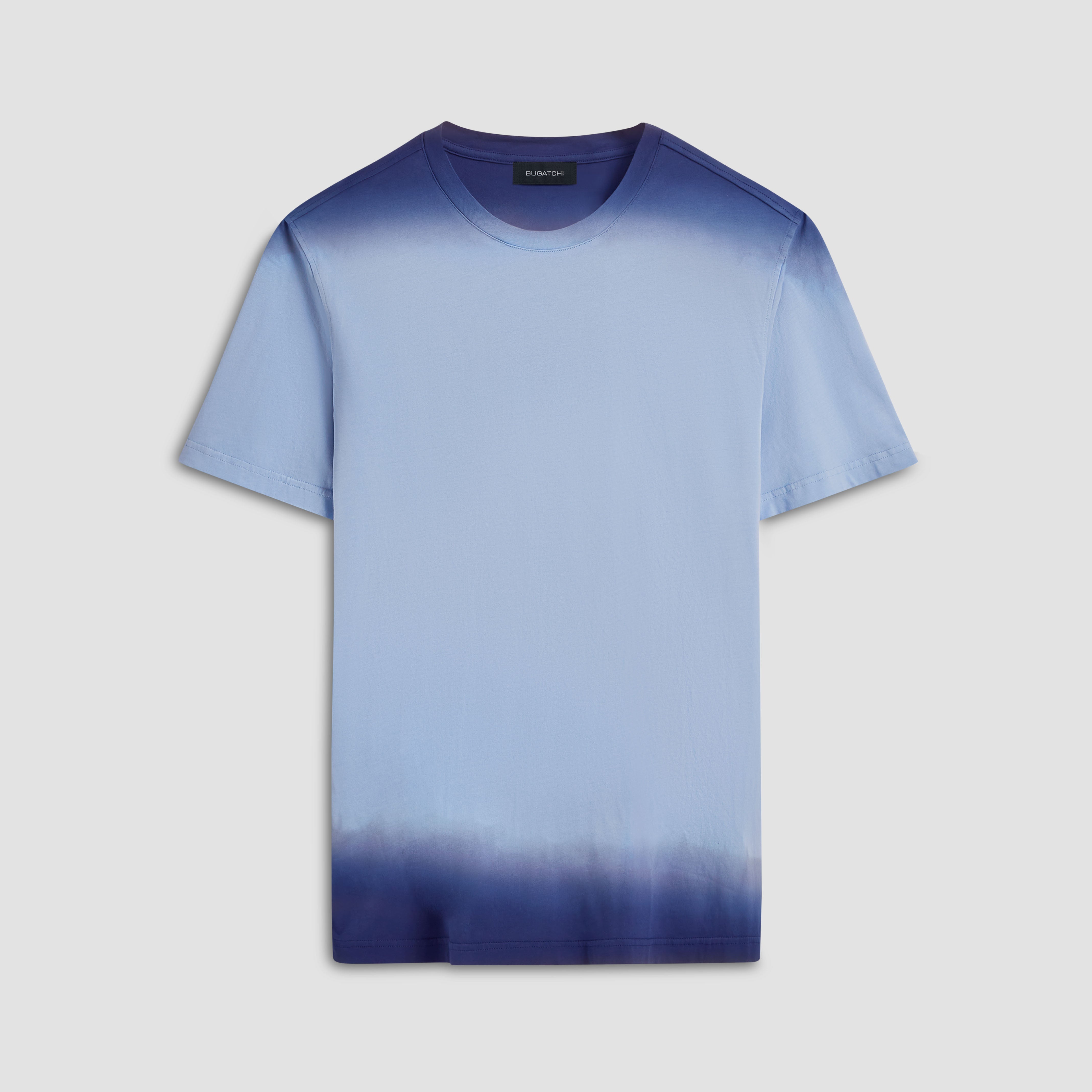 Gradient Print Crew Neck T-Shirt – BUGATCHI
