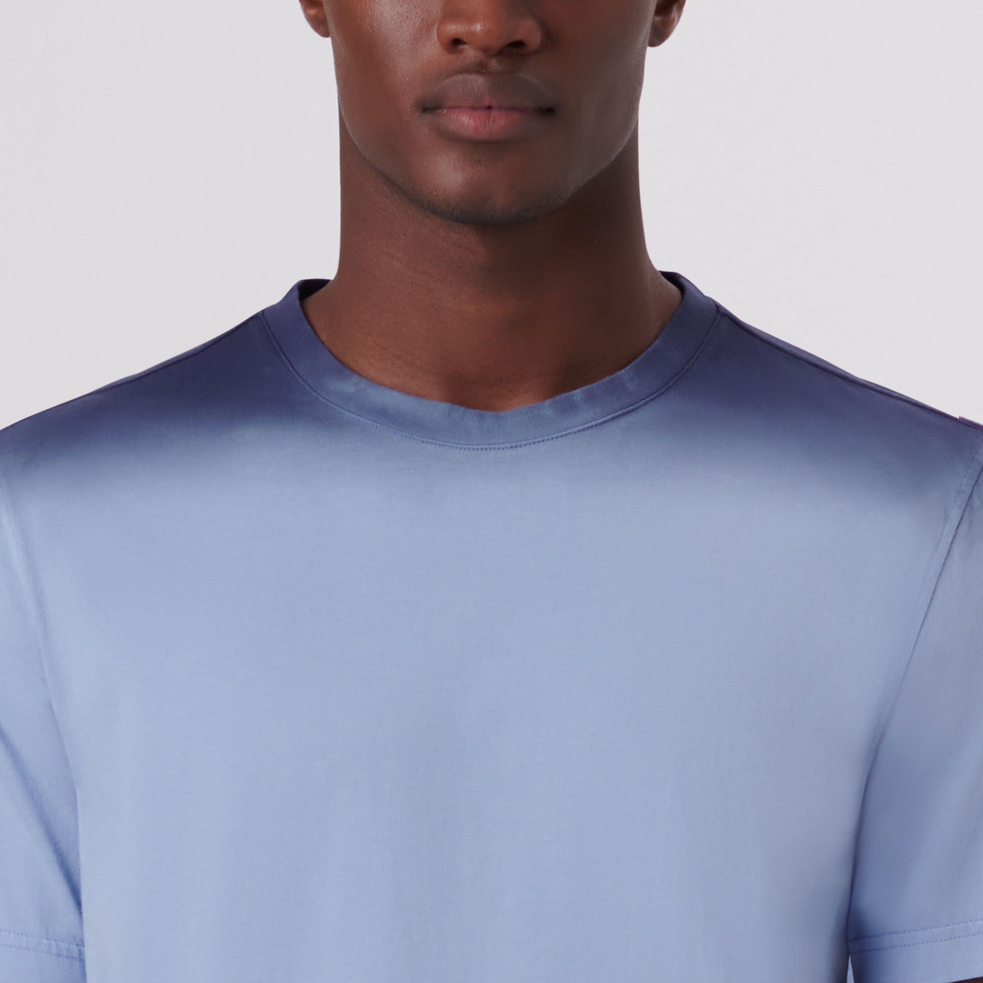Gradient Print Crew Neck T-Shirt – BUGATCHI