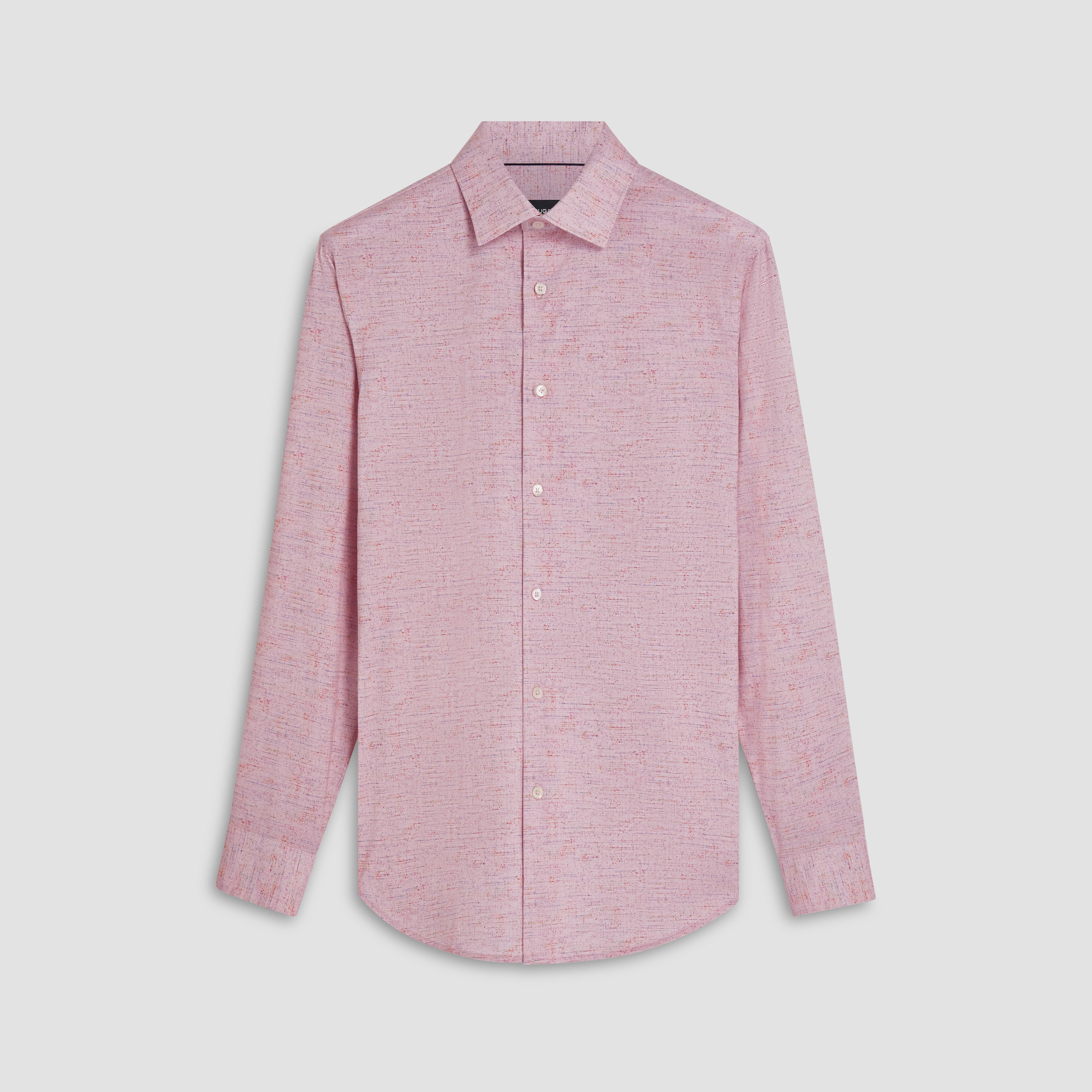 James Marled Print OoohCotton Shirt – BUGATCHI