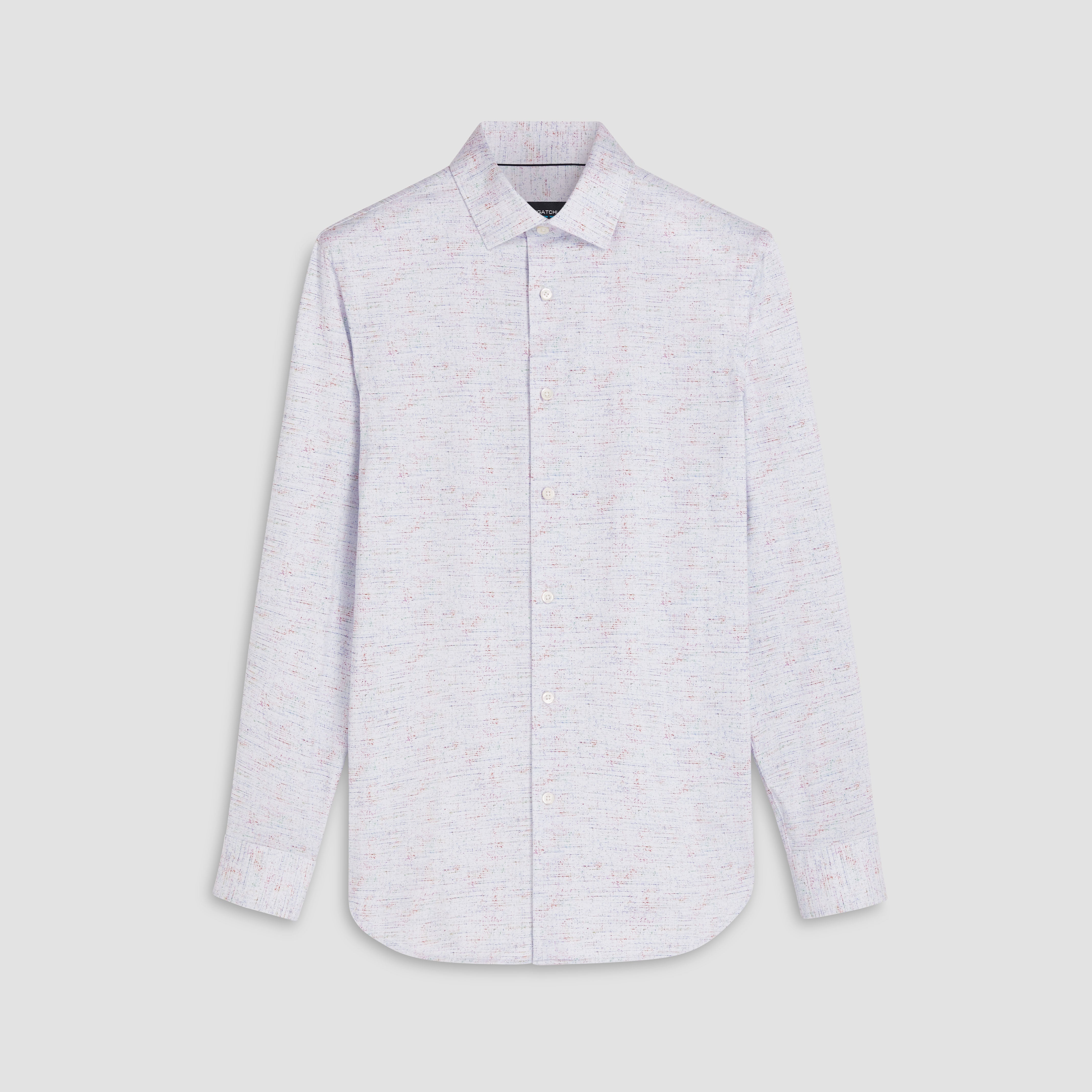 James Marled Print OoohCotton Shirt – BUGATCHI