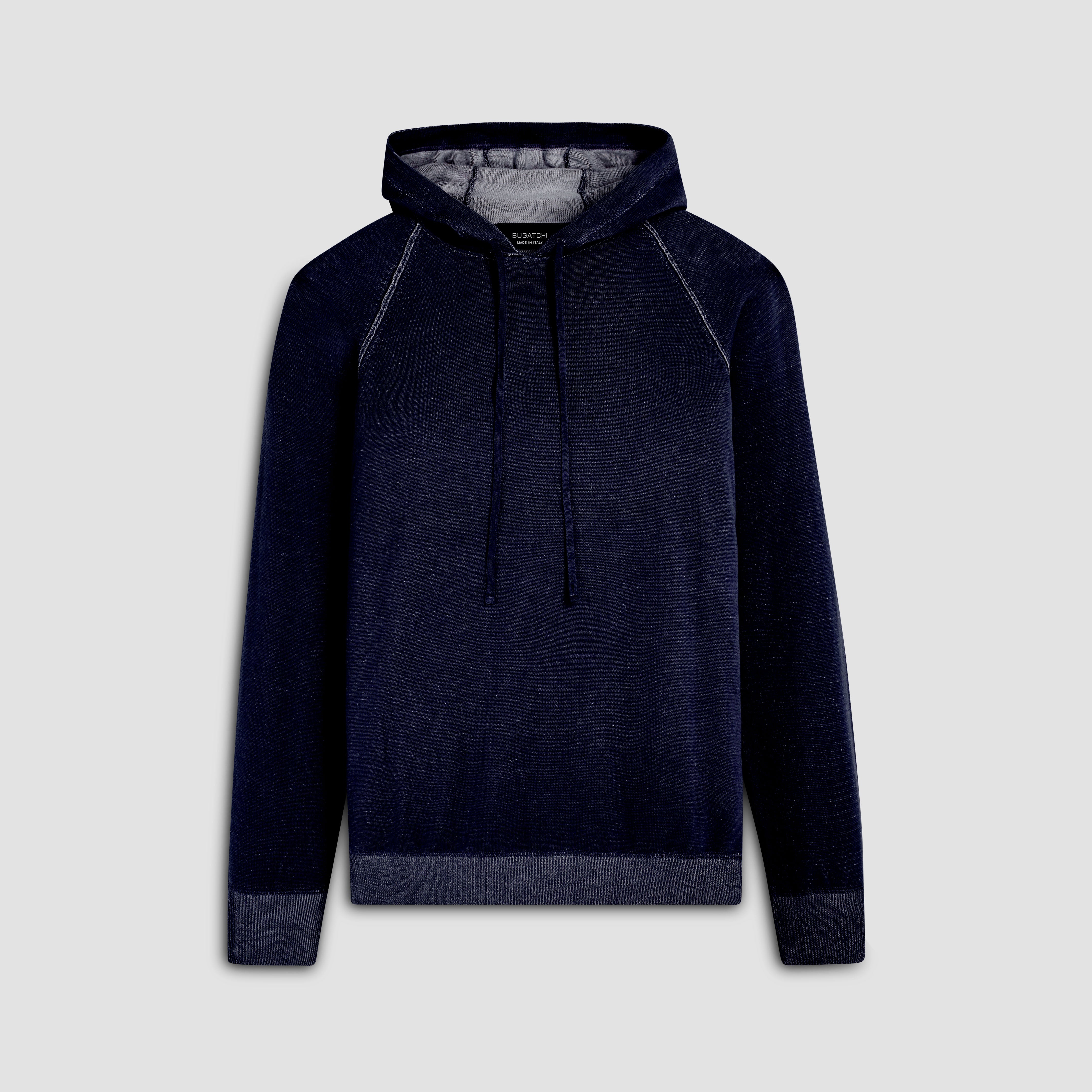 Solid Hoodie Sweater – BUGATCHI