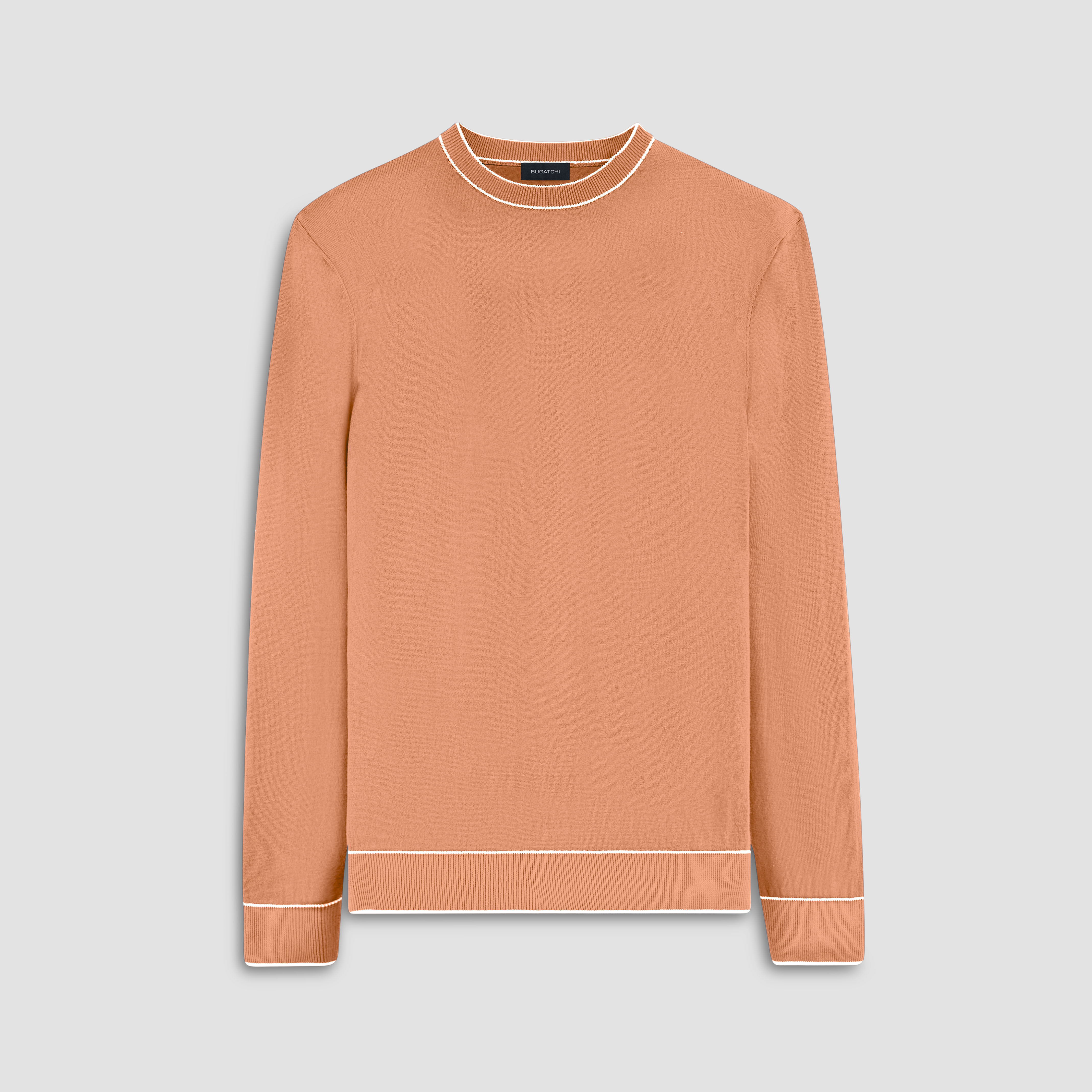 Solid Crew Neck Sweater – BUGATCHI