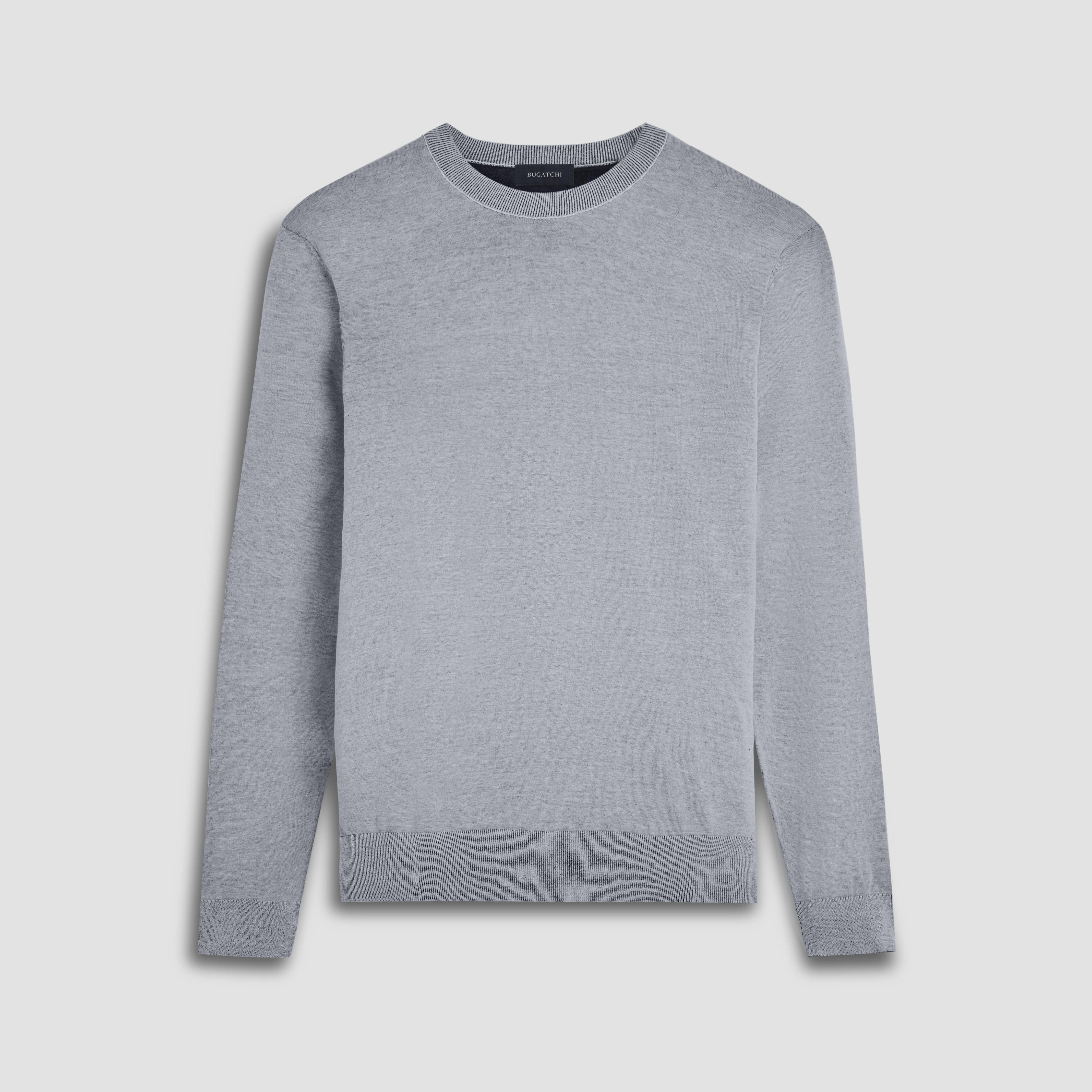 Melange Crew Neck Sweater – BUGATCHI