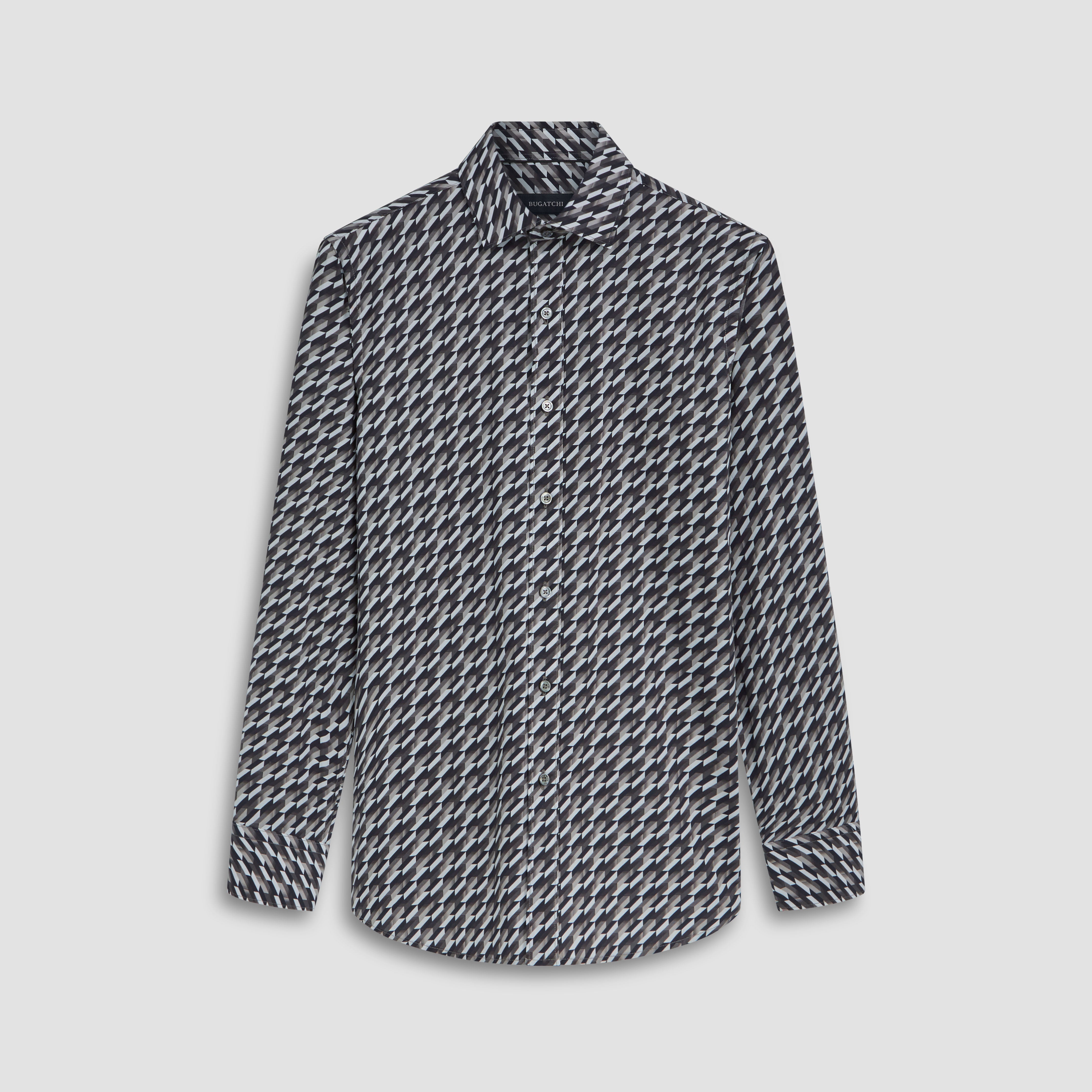 Axel Geometric Shirt – BUGATCHI