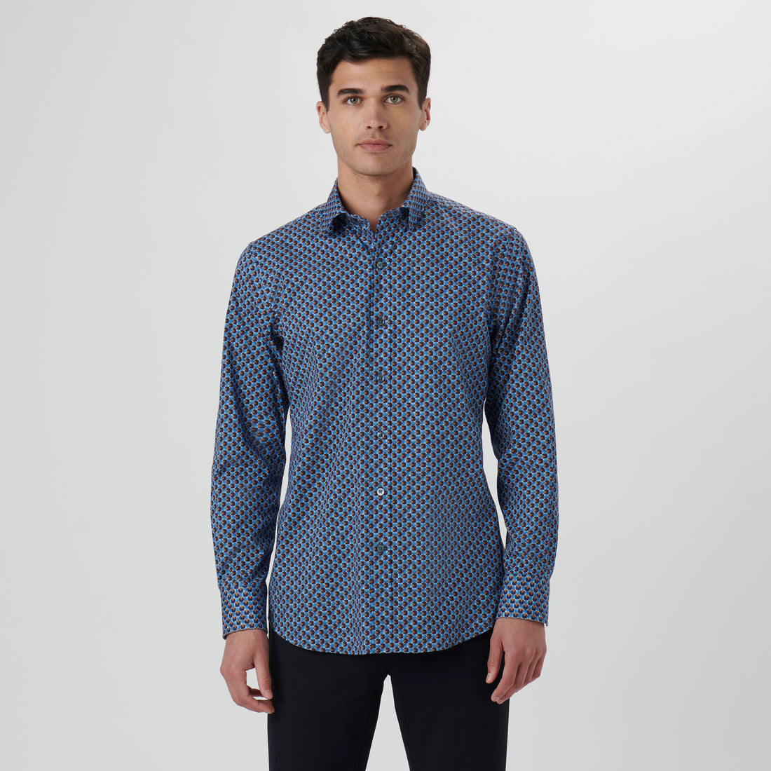Julian Geometric Shirt – BUGATCHI