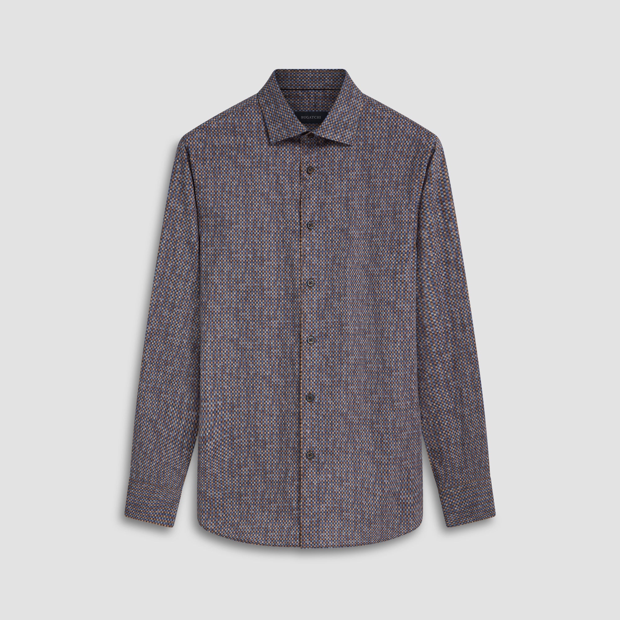 Axel Mosaic Print Shirt – BUGATCHI