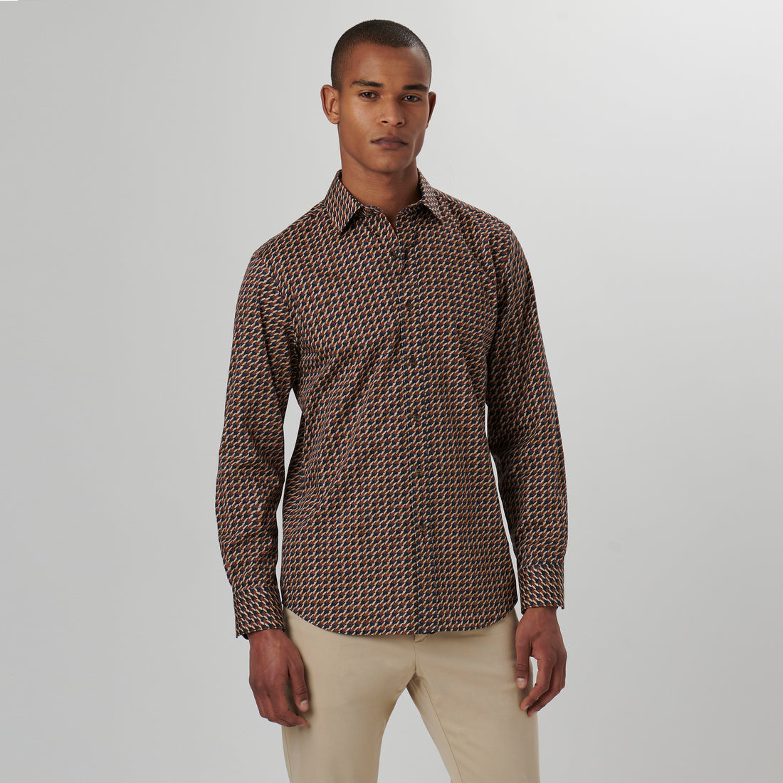 Axel Chain Link Shirt – BUGATCHI