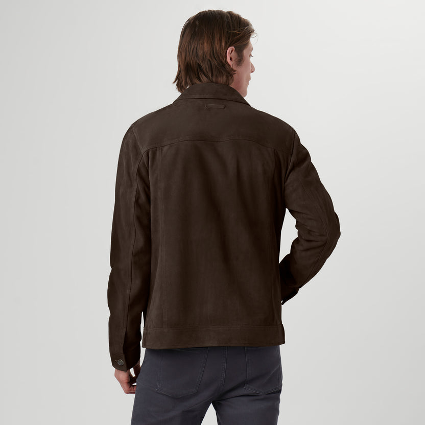 Suede Western Jacket – BUGATCHI