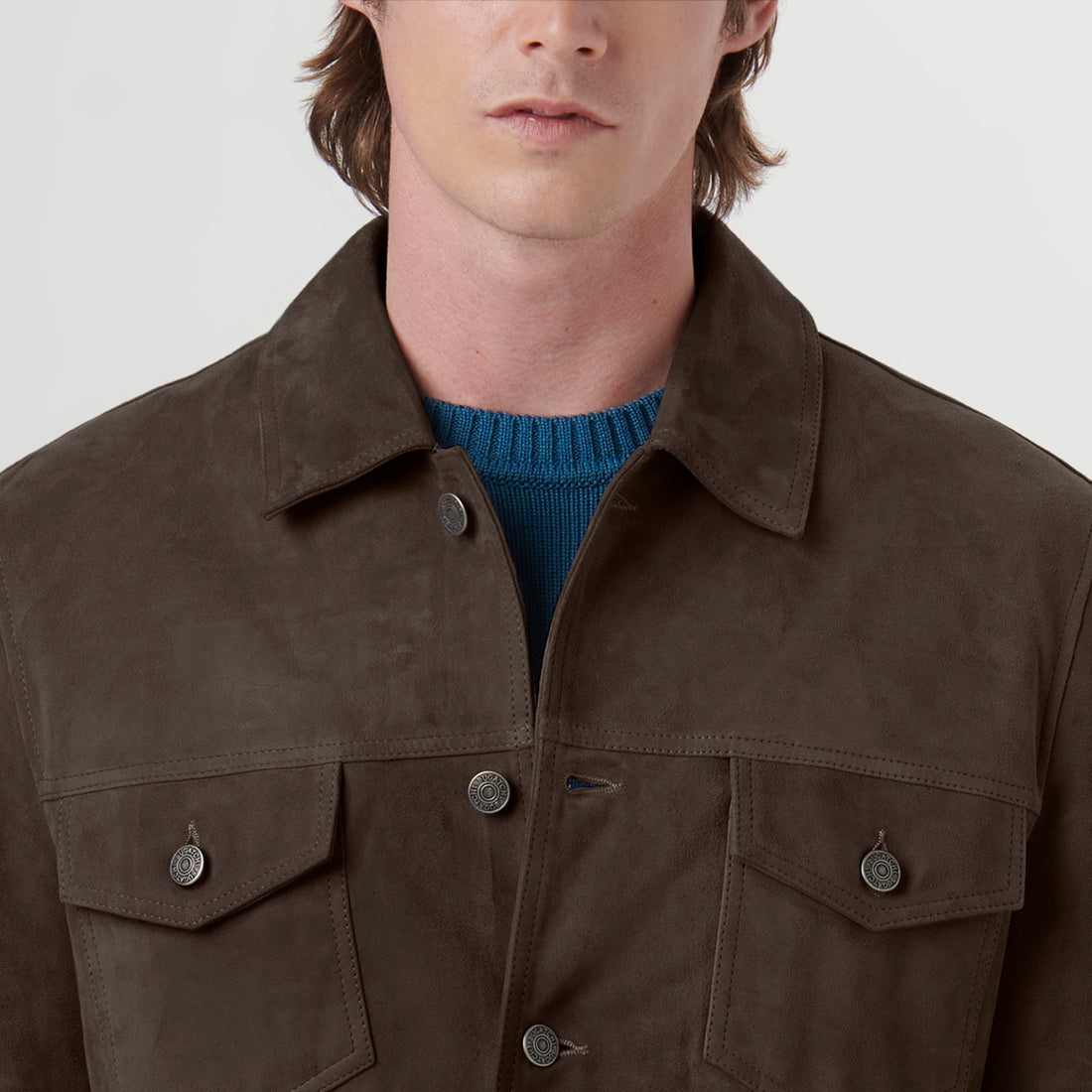 Suede Western Jacket – BUGATCHI