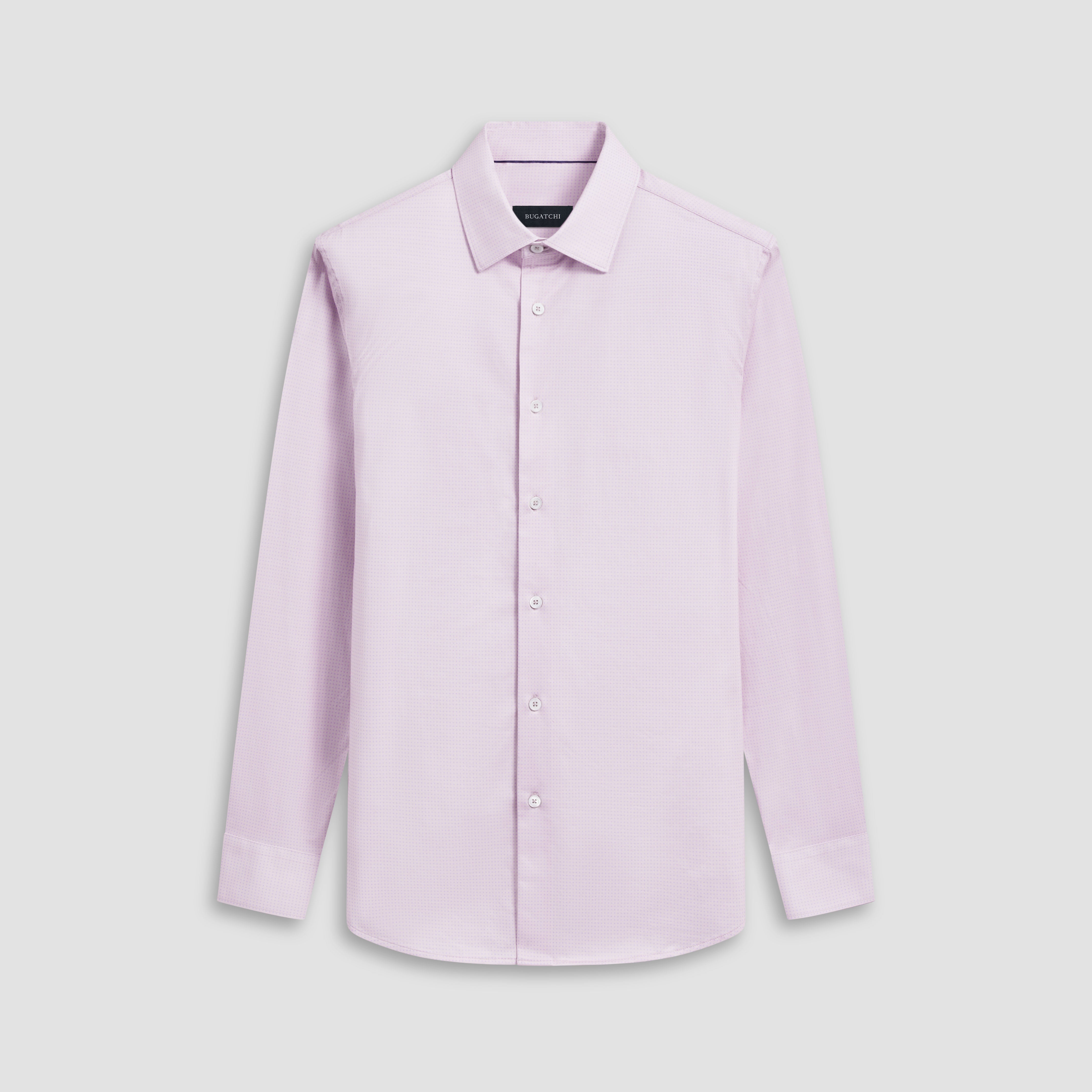 James Pin Dot OoohCotton Shirt – BUGATCHI