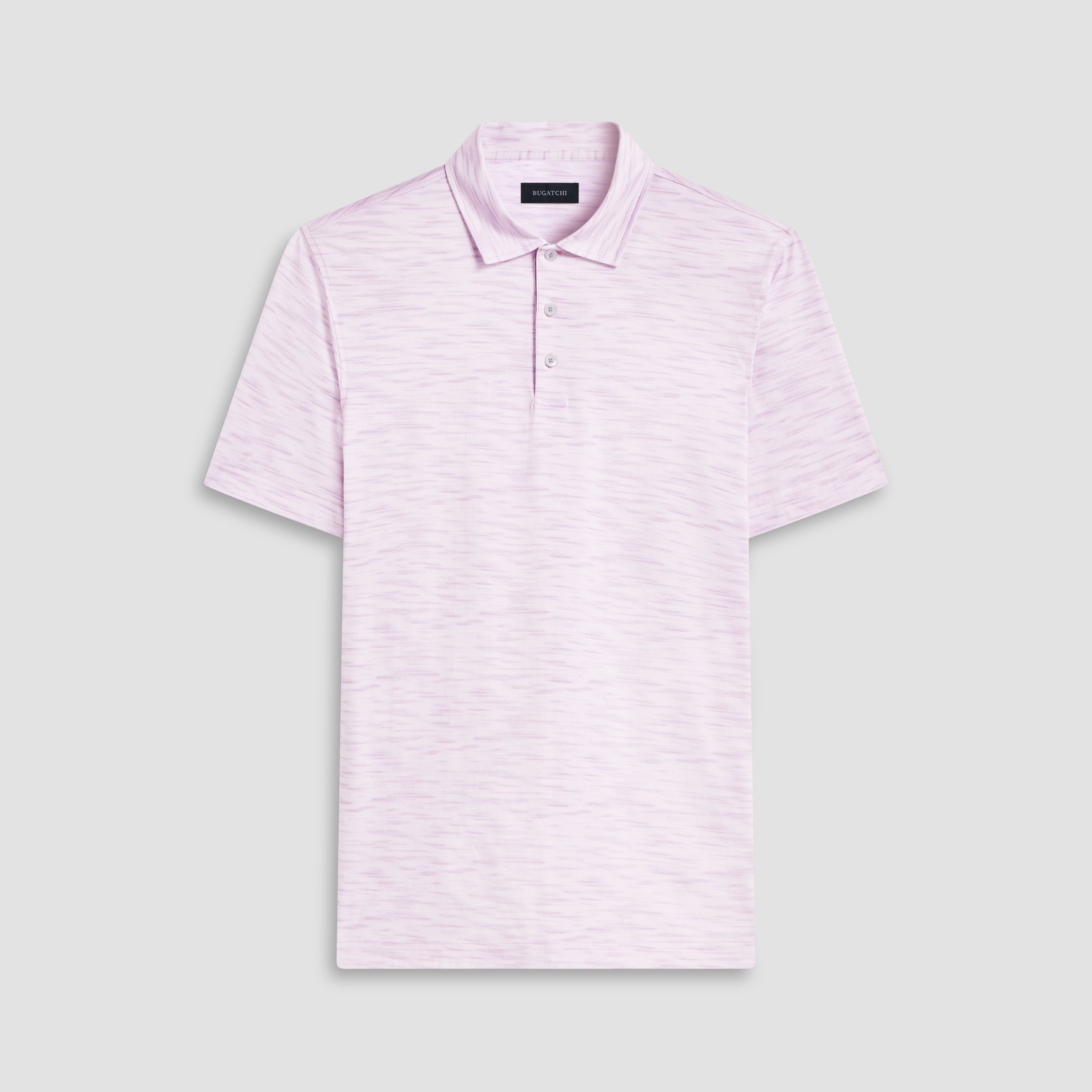 Victor Stitch Print OoohCotton Polo – BUGATCHI