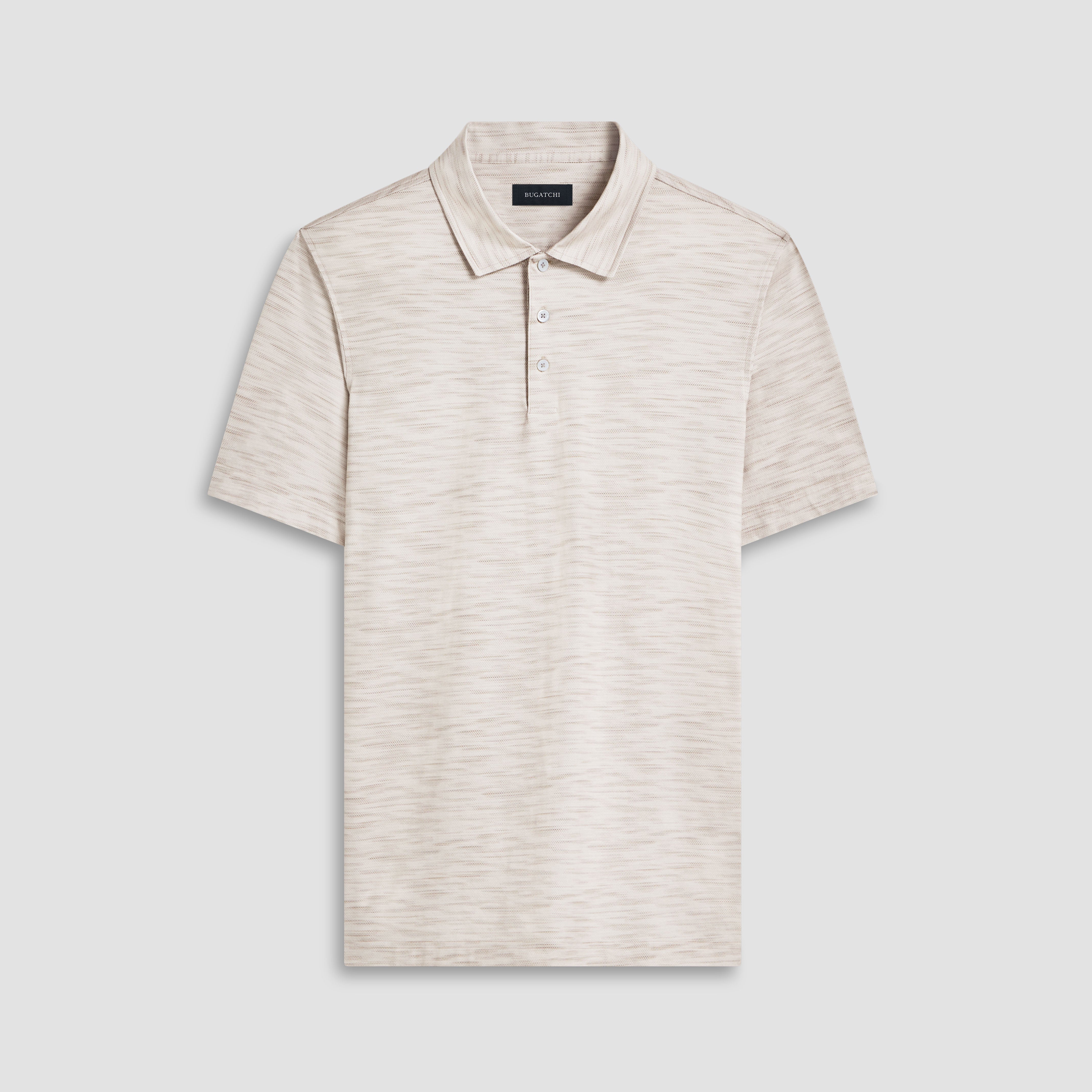Victor Stitch Print OoohCotton Polo – BUGATCHI