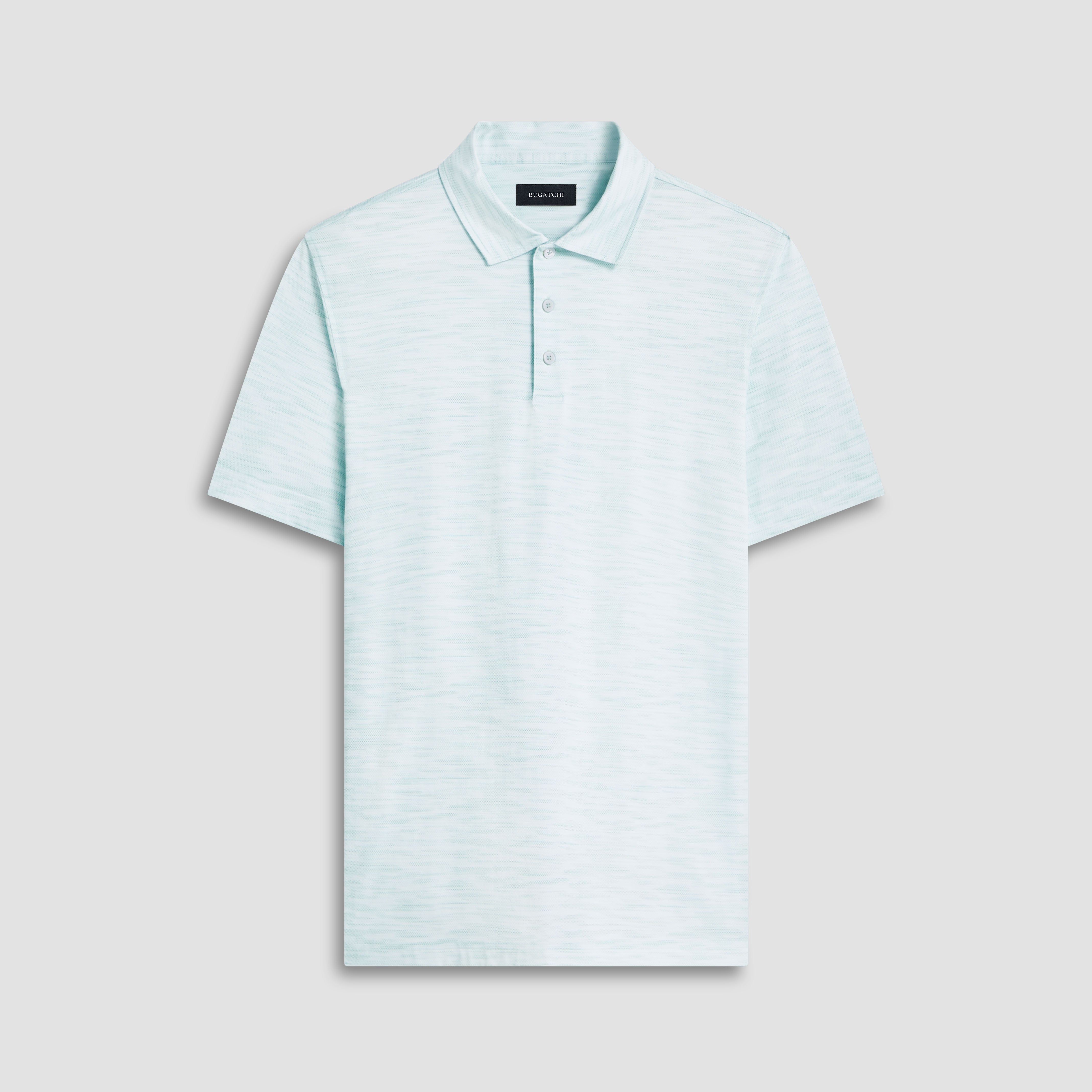 Victor Stitch Print OoohCotton Polo – BUGATCHI