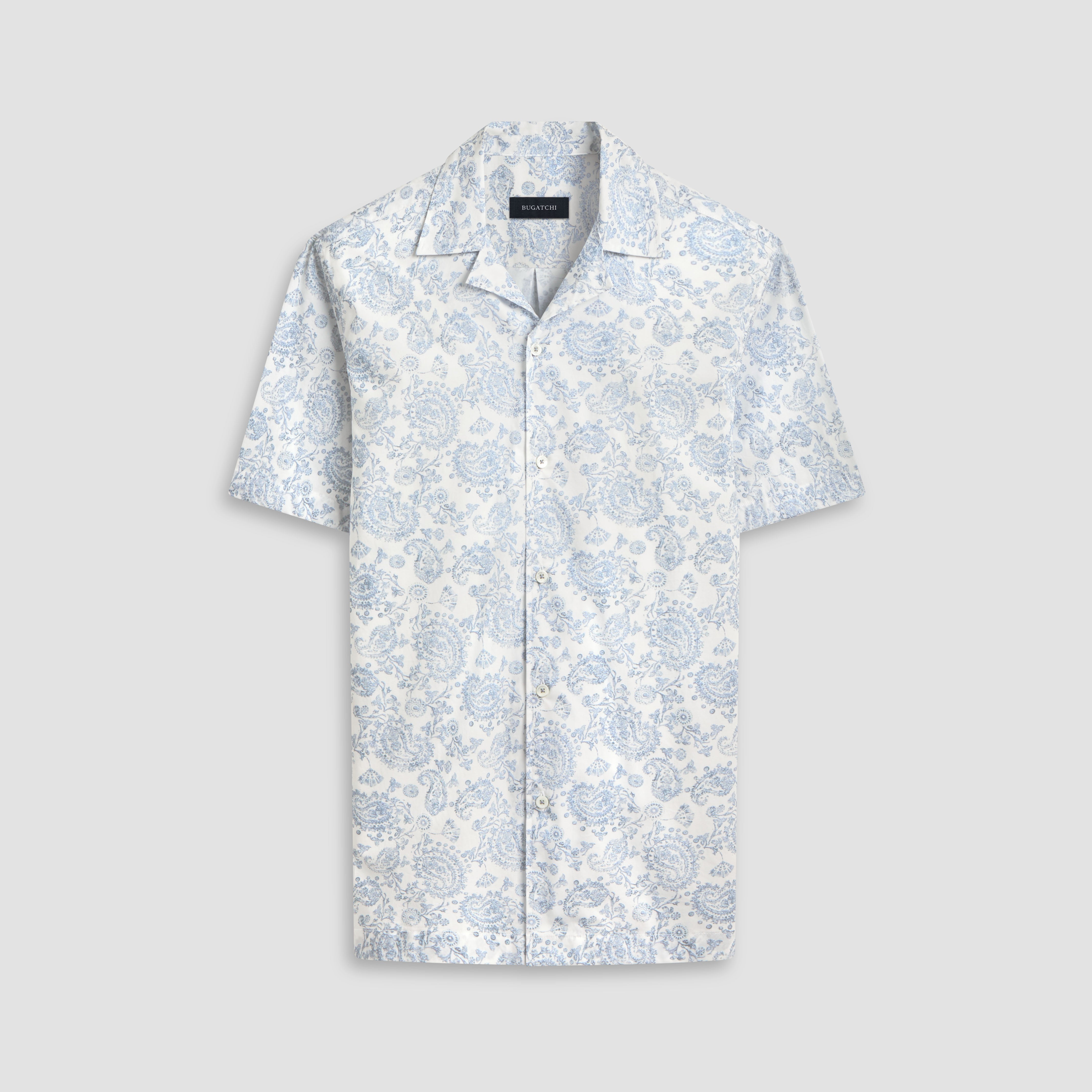 Jackson Paisley Short Sleeve Shirt – BUGATCHI