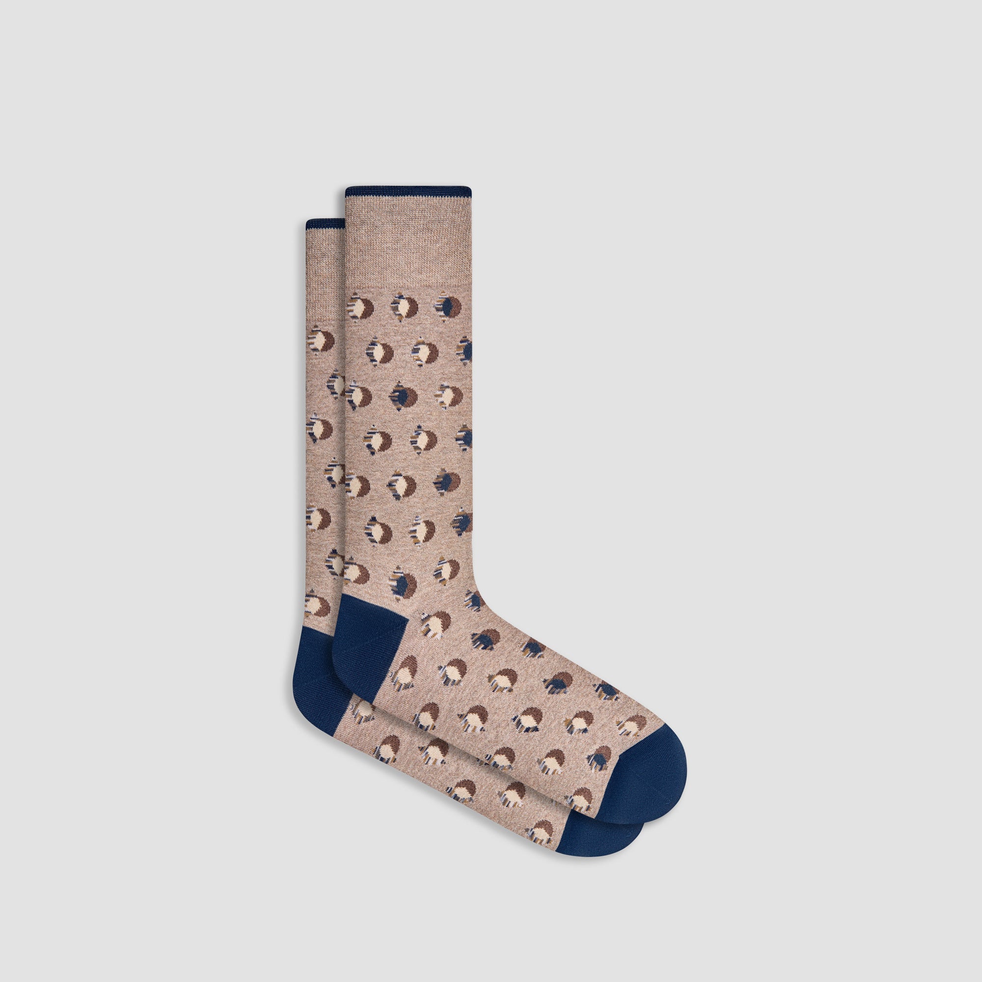 Abstract Mid-Calf Socks – BUGATCHI