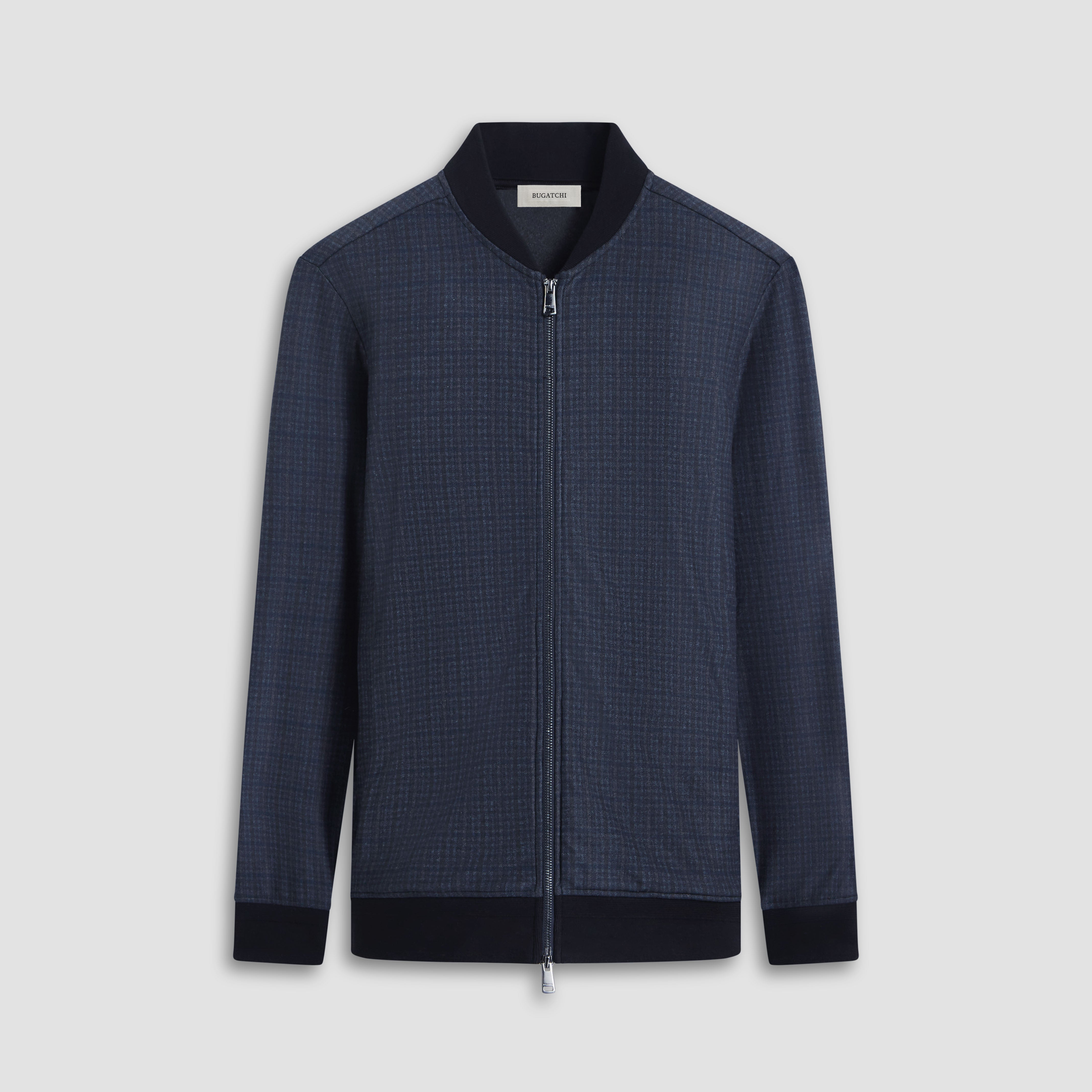 Plaid Bomber Jacket – BUGATCHI