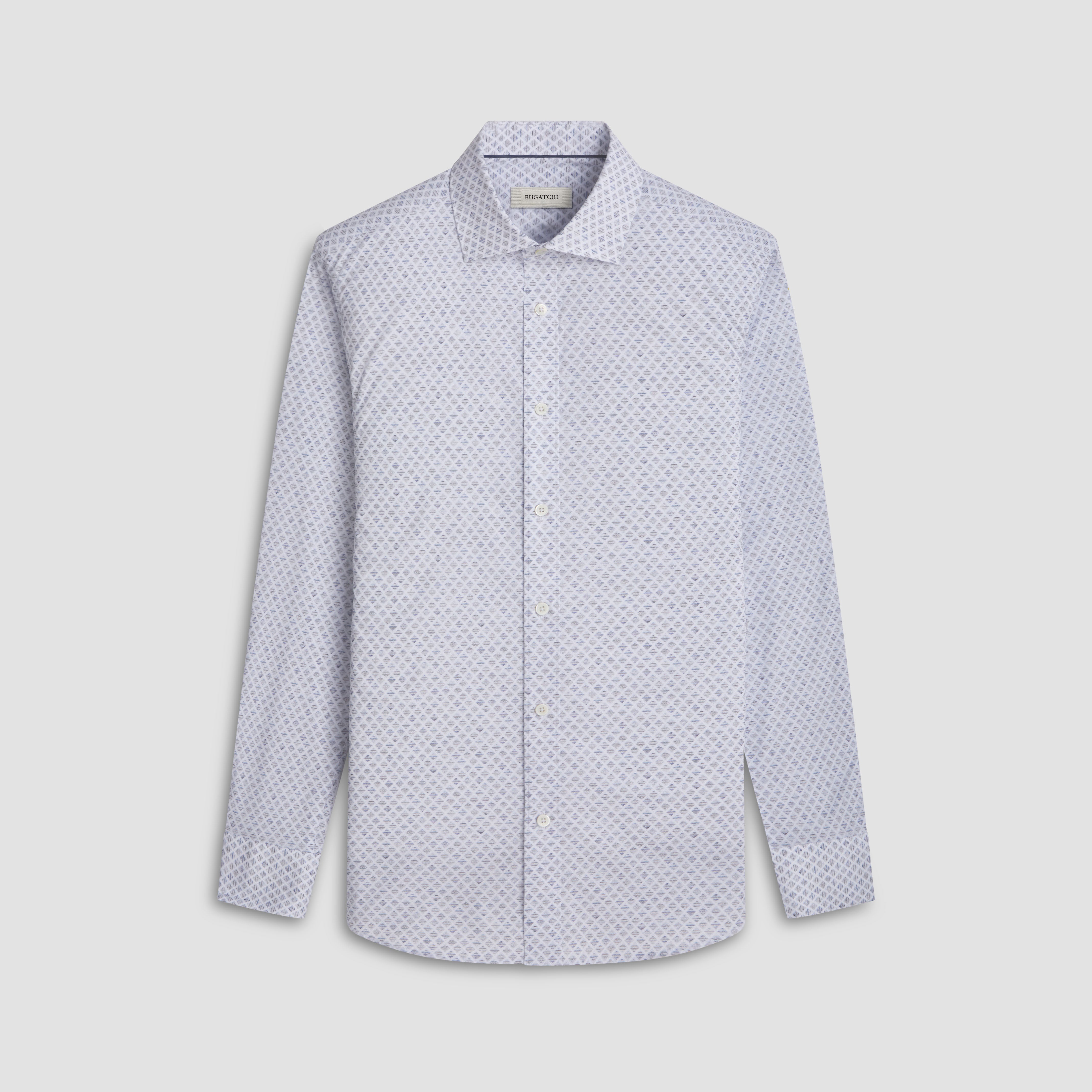 Axel Diamond Shirt – BUGATCHI