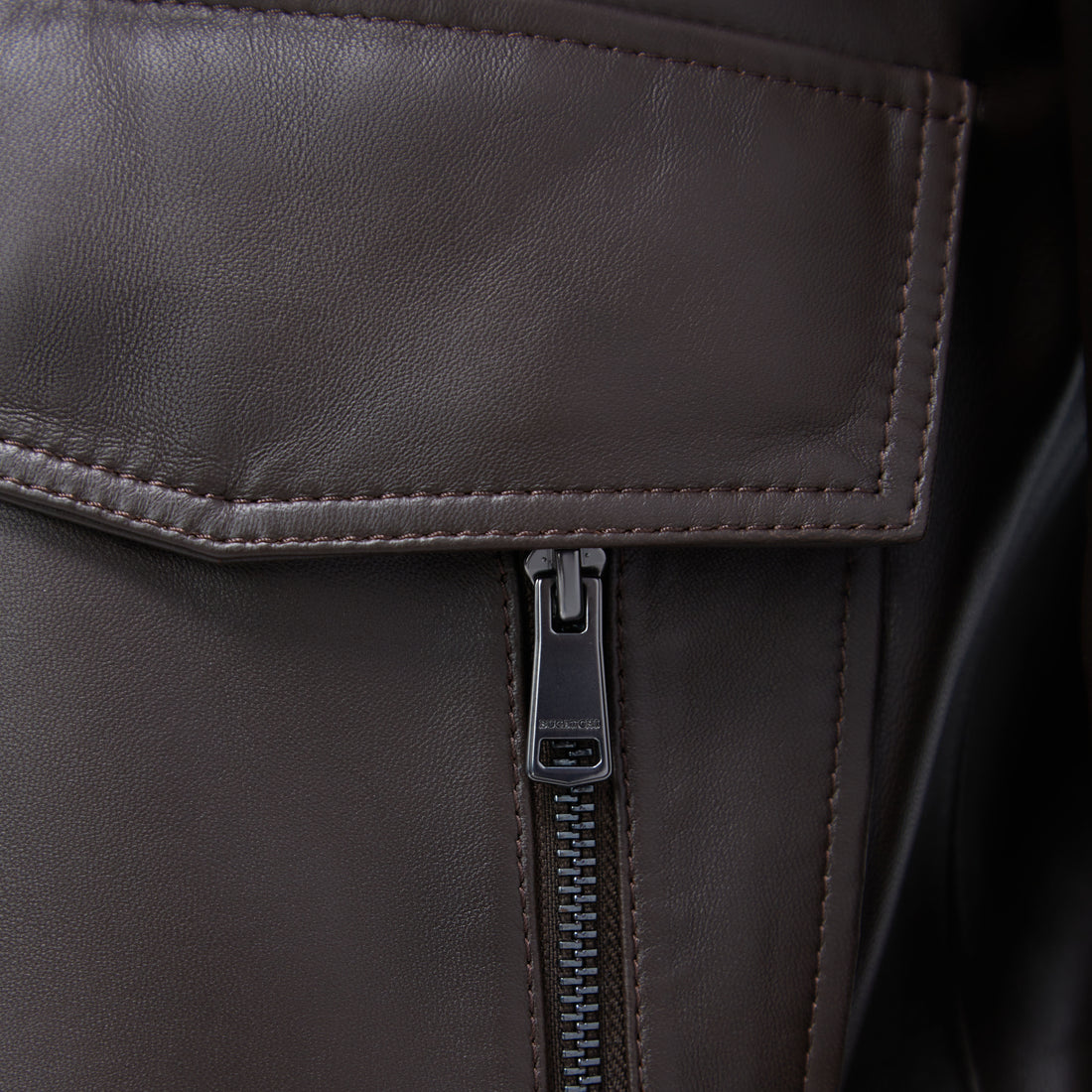 Leather Aviator Jacket – BUGATCHI