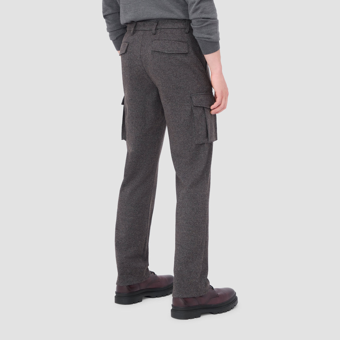 Wool Blend Knit Cargo Pants – BUGATCHI