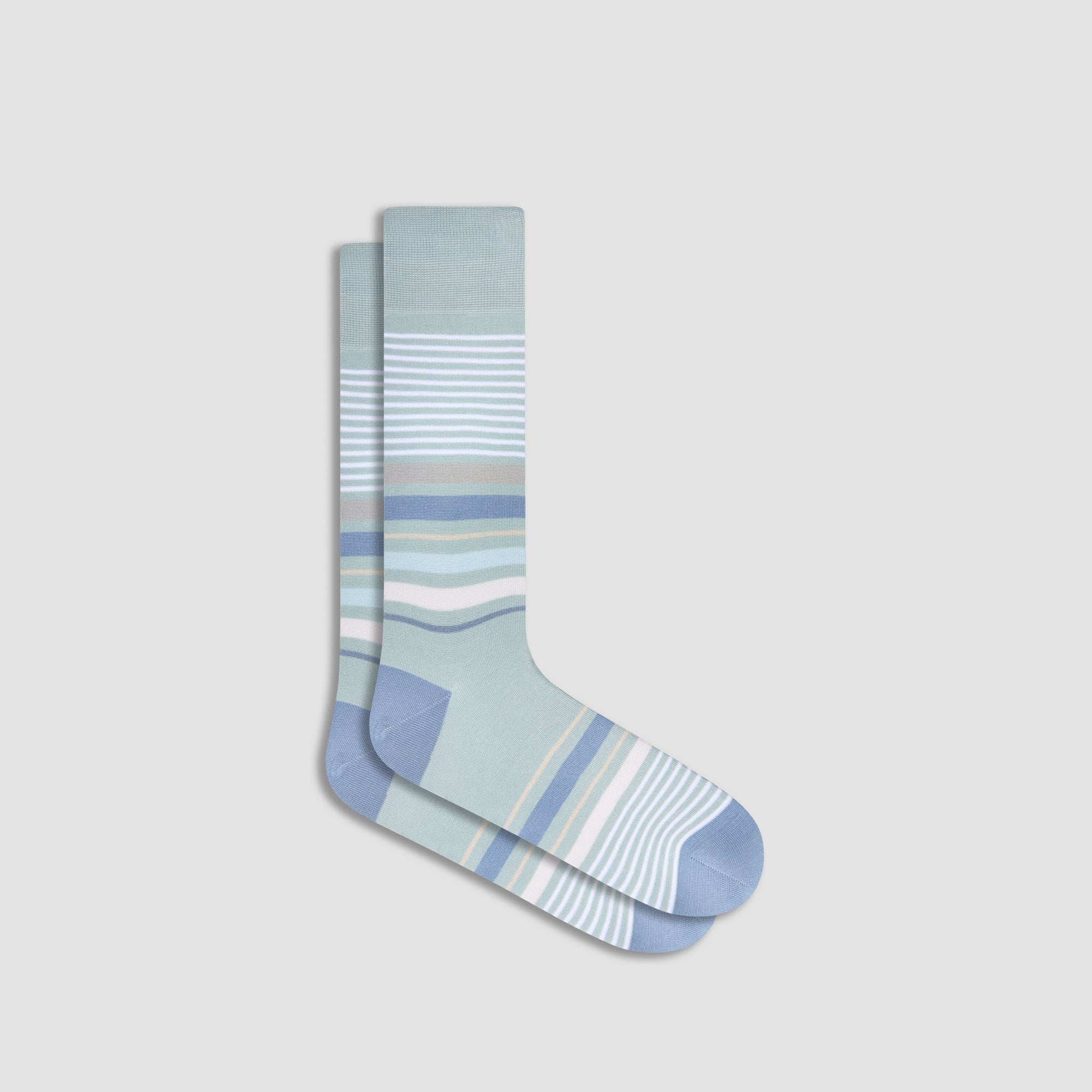 Striped Mid-Calf Socks – BUGATCHI