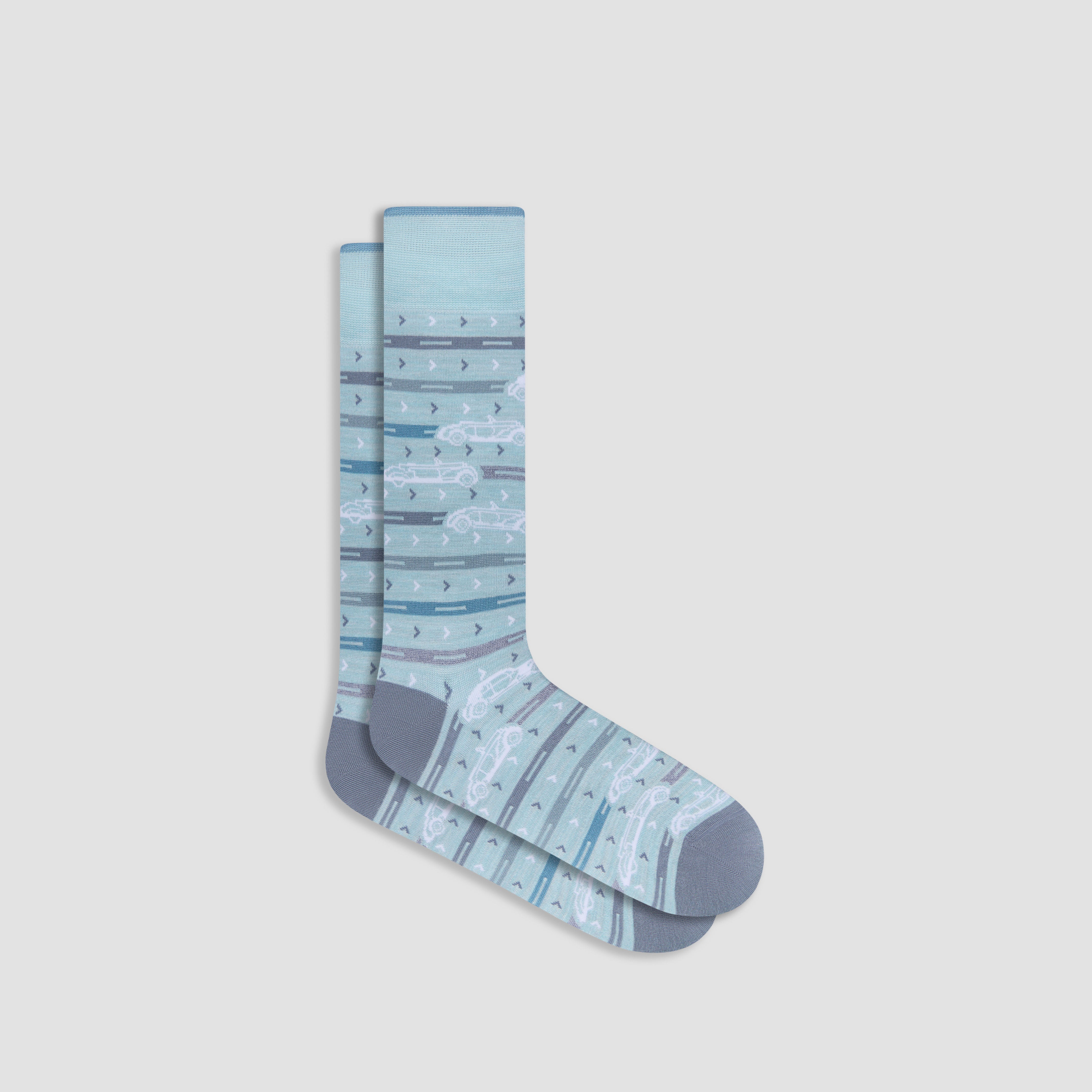 Racing Car Mid-Calf Socks – BUGATCHI