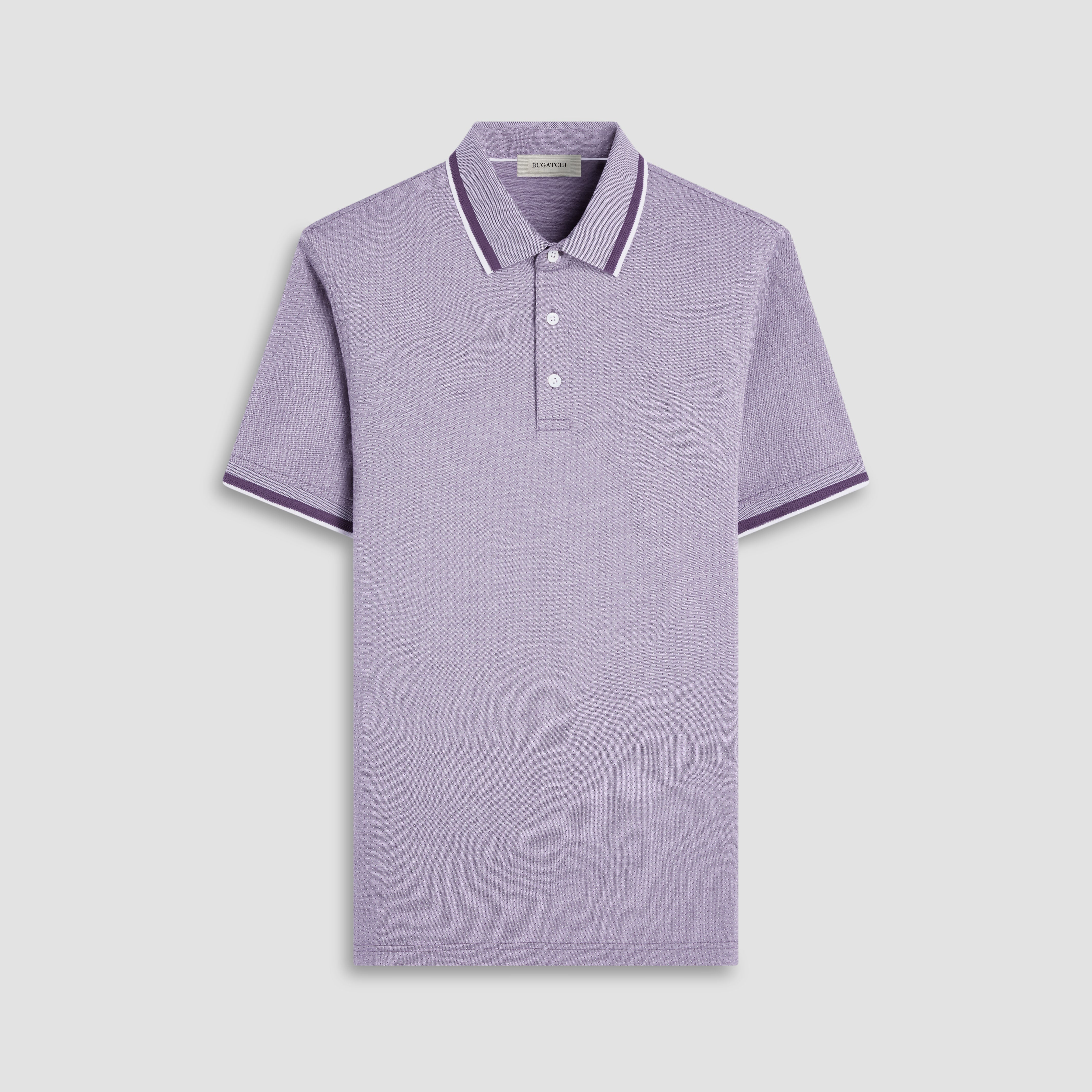 Speckled Bird's Eye Polo Shirt – BUGATCHI