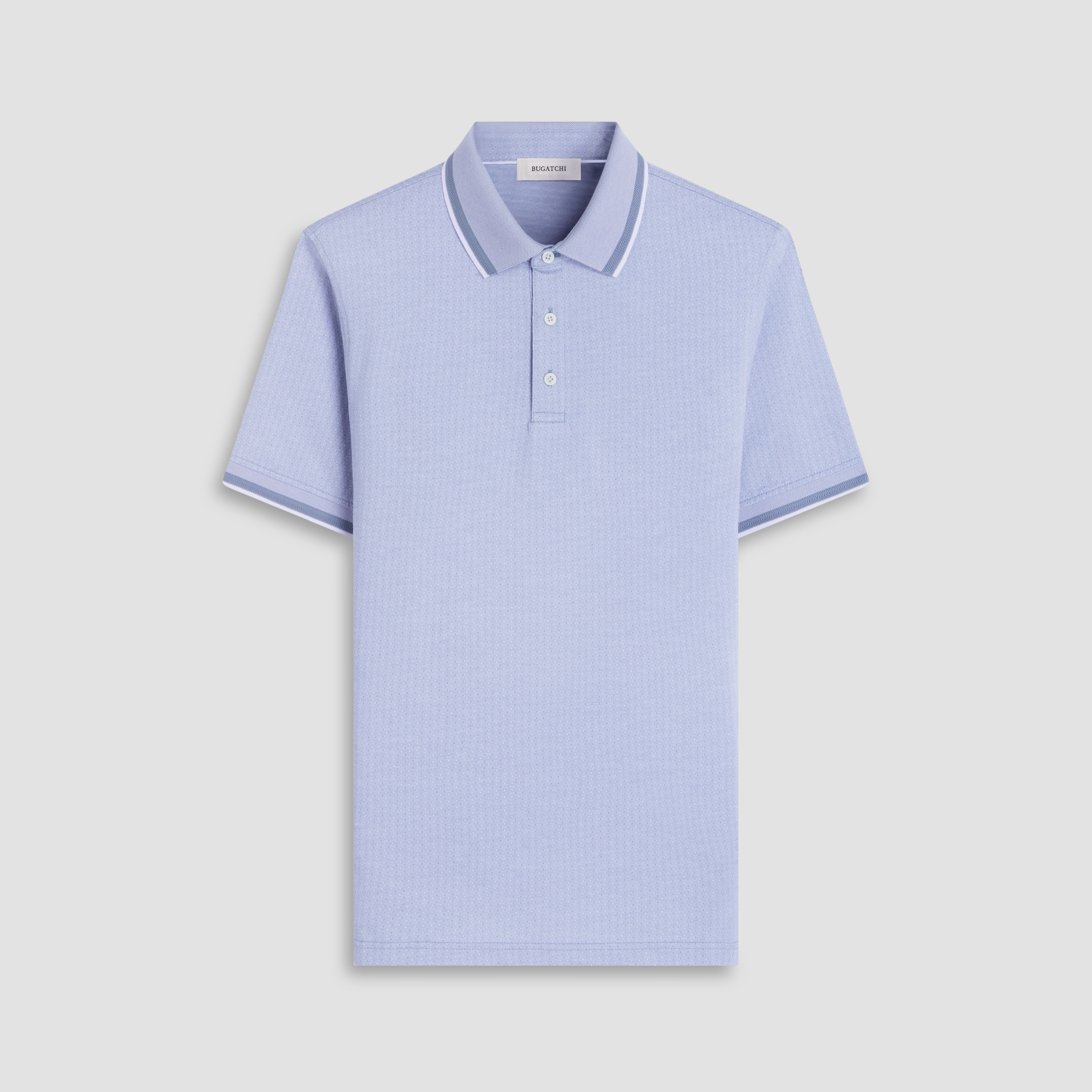 Speckled Bird's Eye Polo Shirt – BUGATCHI