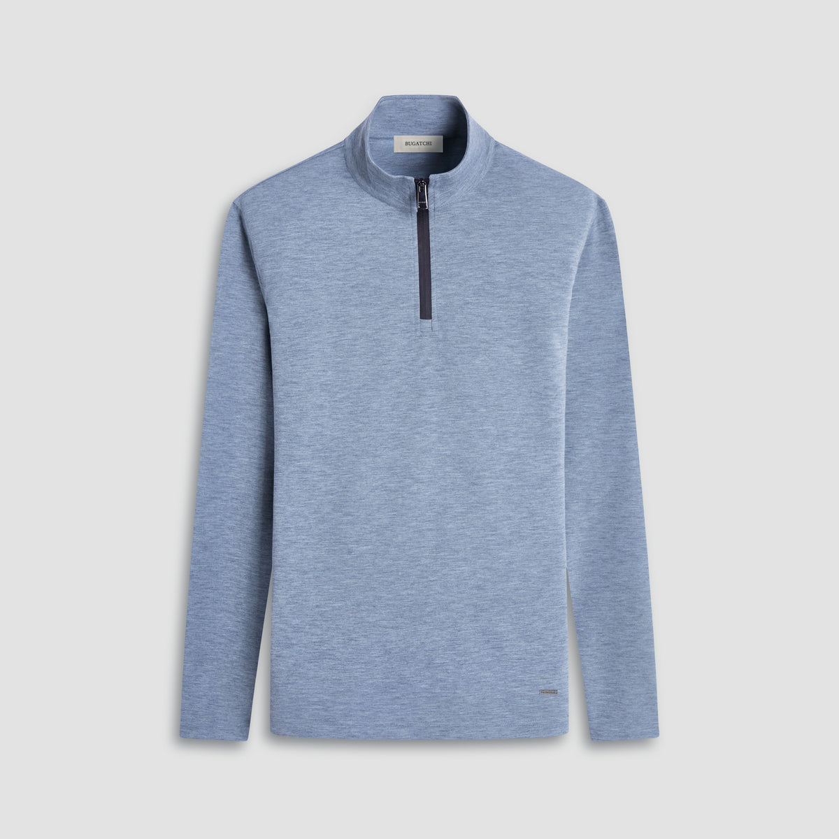 Soft Touch Heather Quarter-Zip Pullover – BUGATCHI