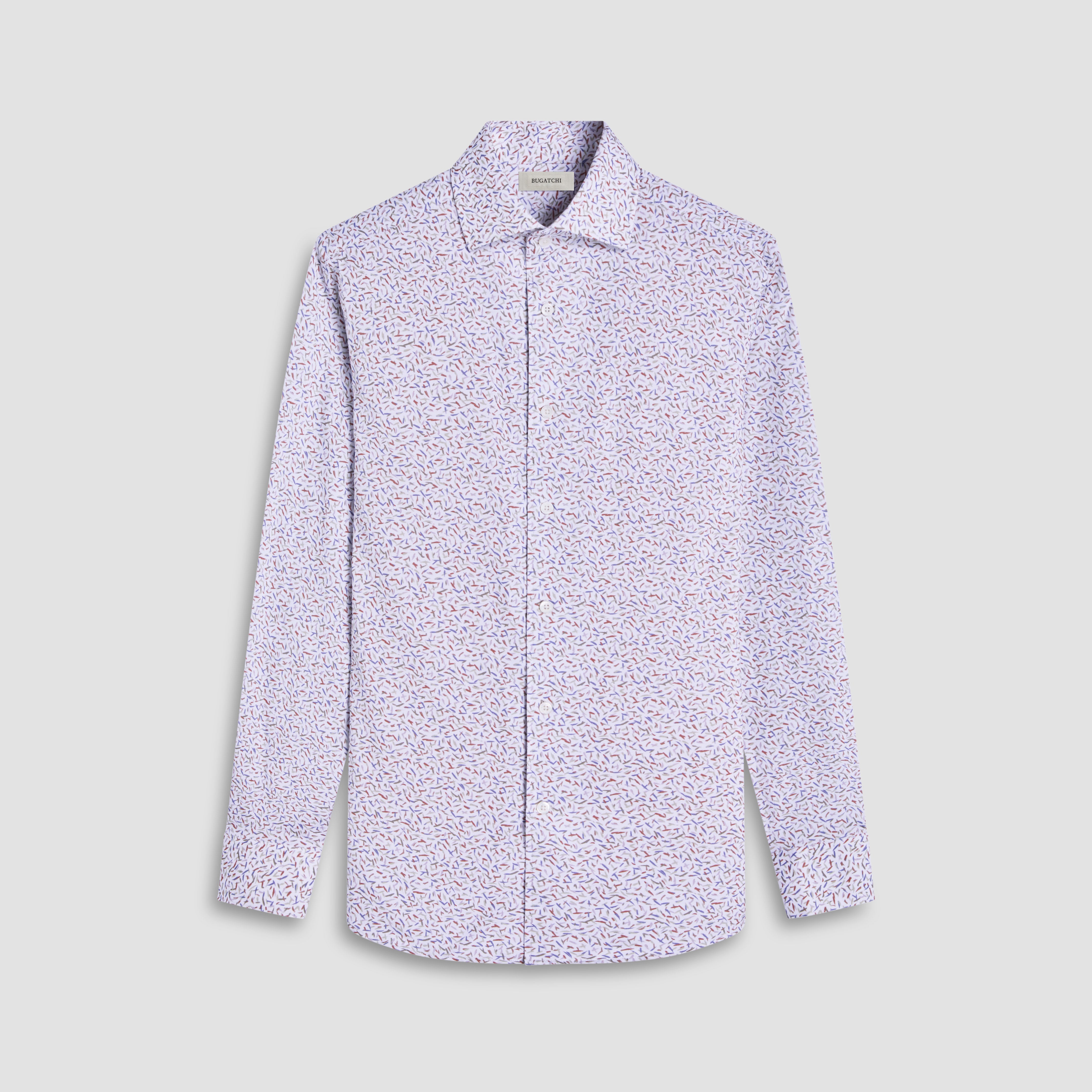 Devon Abstract OoohCotton Shirt – BUGATCHI