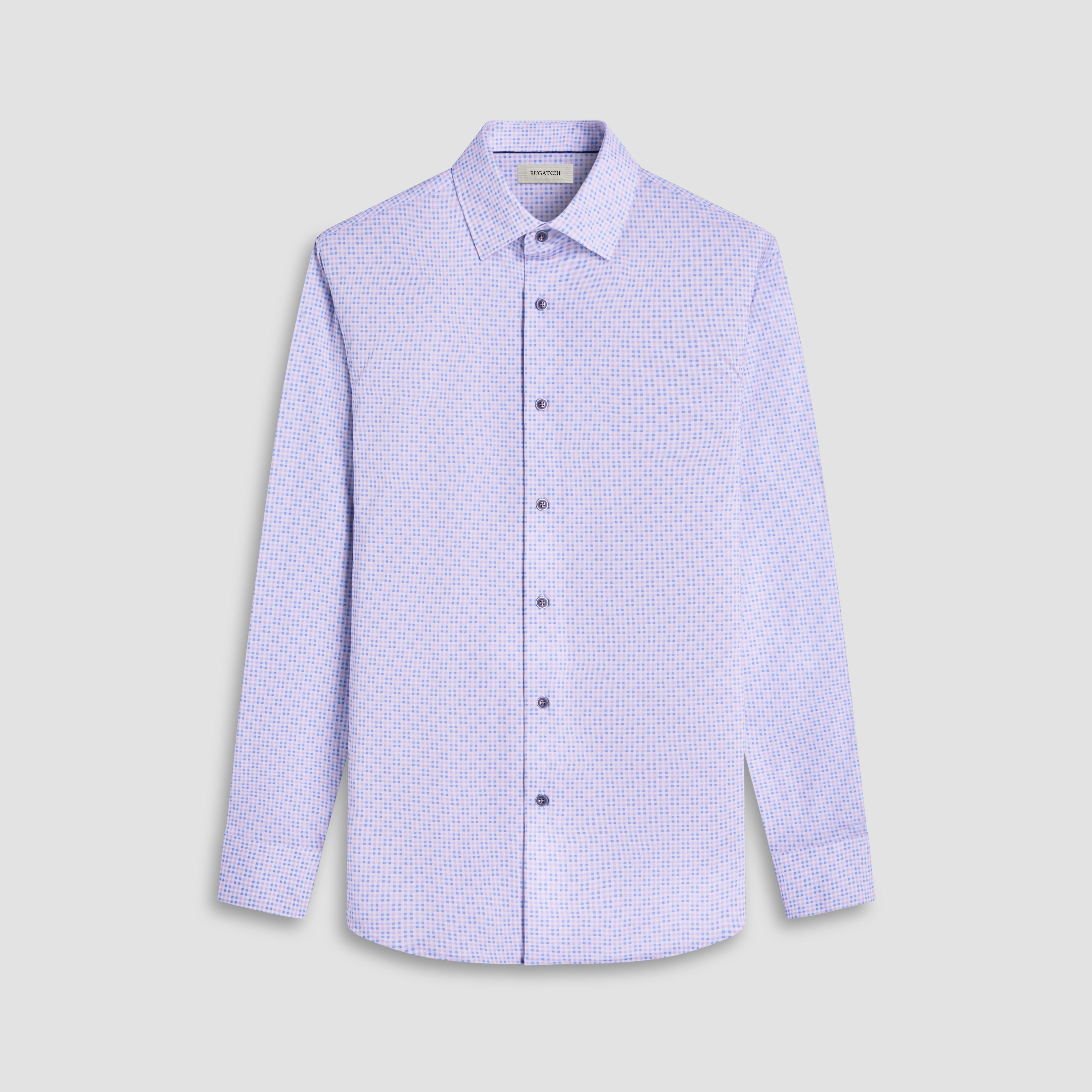 Jules Gingham Check OoohCotton Shirt – BUGATCHI