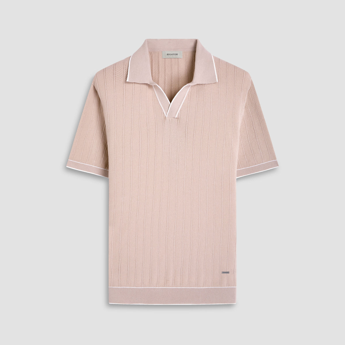 Wide Rib Short Sleeve Johnny Sweater – BUGATCHI