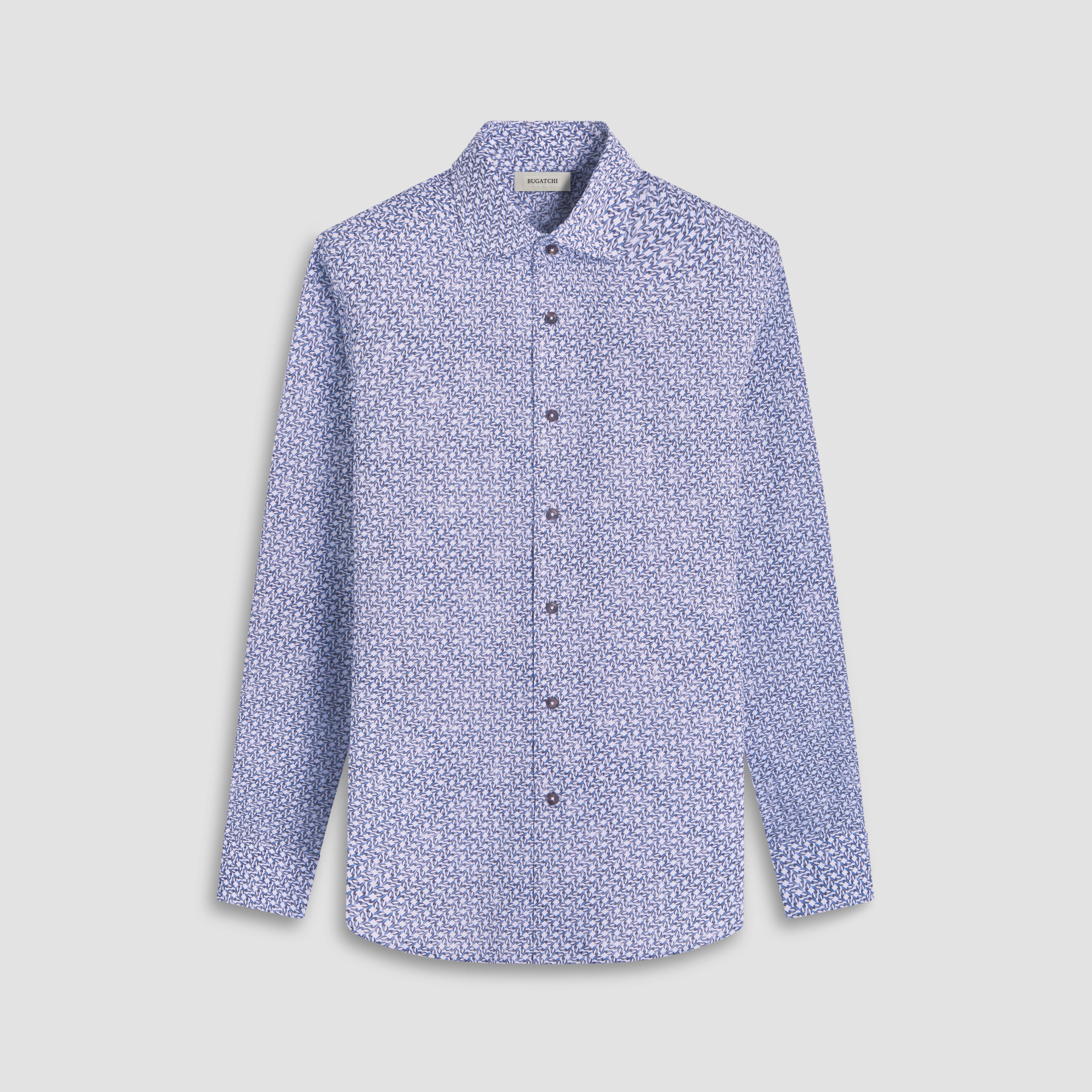 Alvin Geometric Abstract Shirt – BUGATCHI