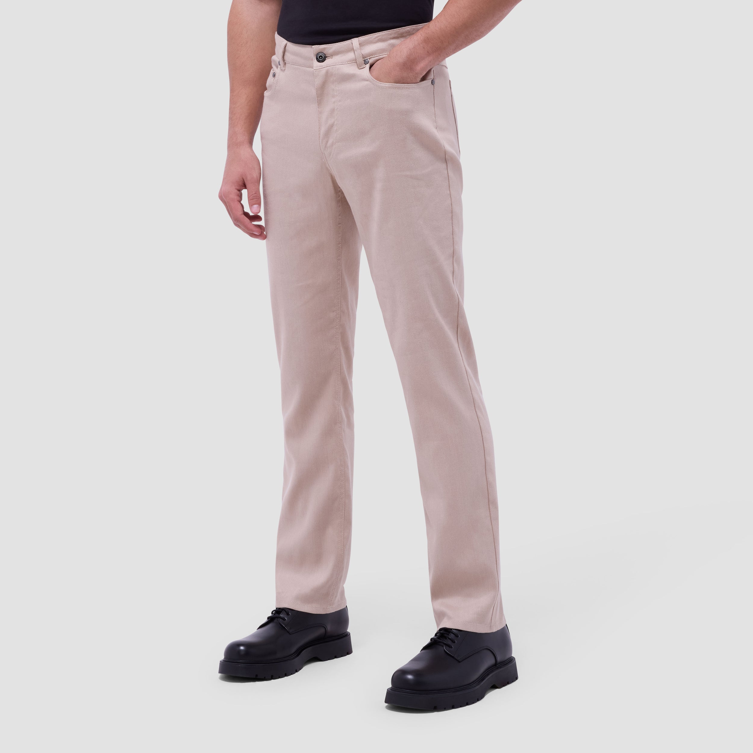 Preston Linen-Cotton Five Pocket Pants – BUGATCHI