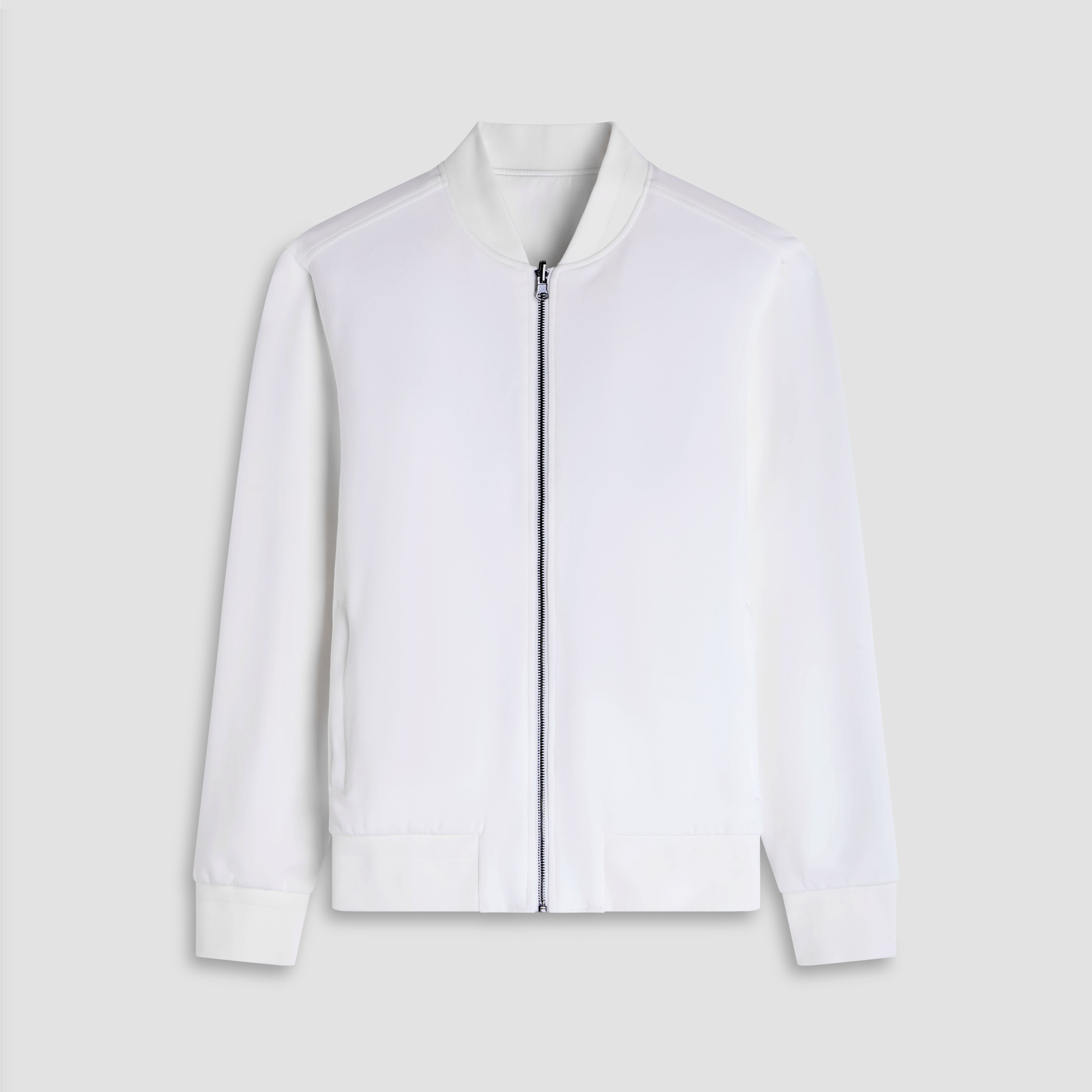 Soft Touch Reversible Baseball Jacket – BUGATCHI