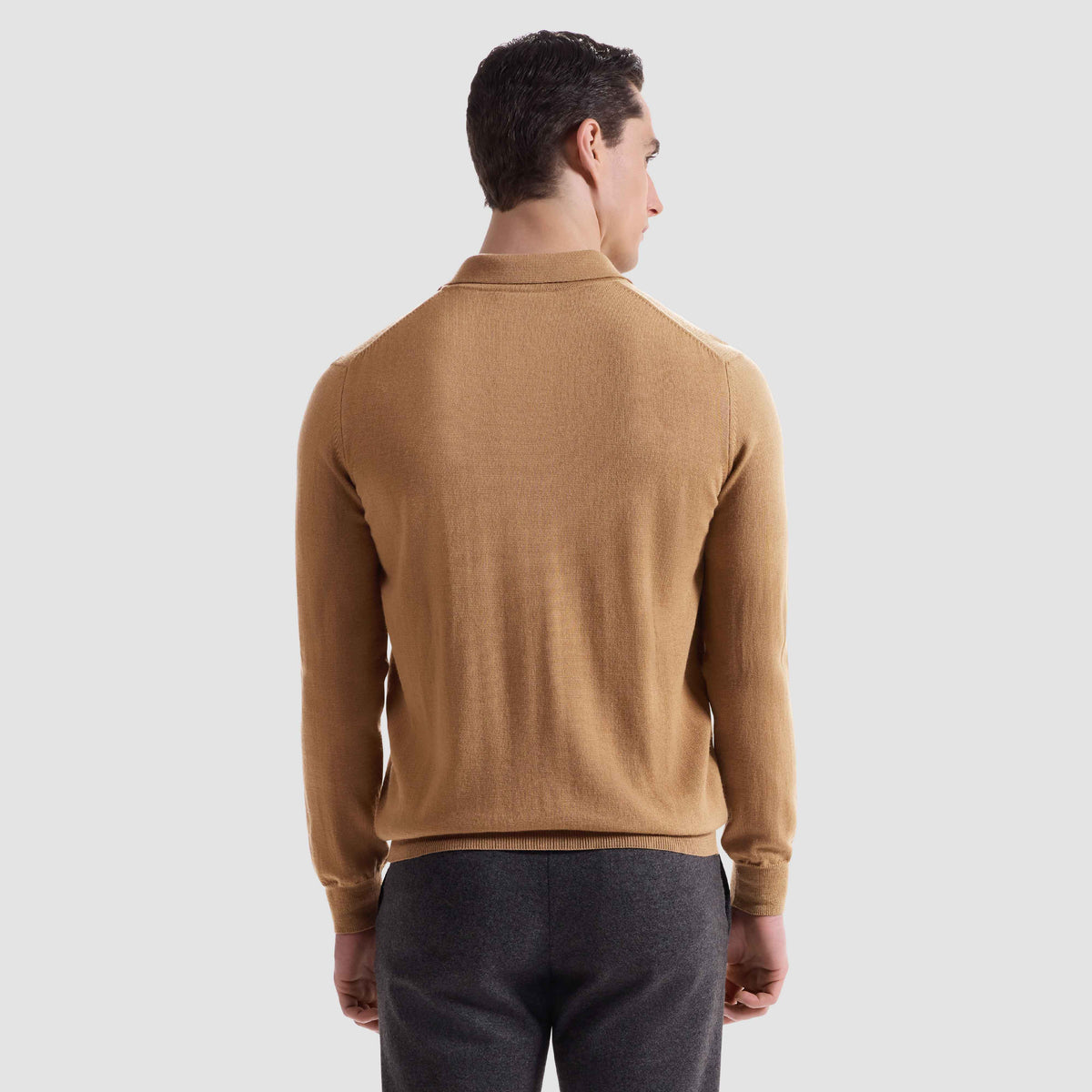 Super Merino Solid Polo Sweater – BUGATCHI