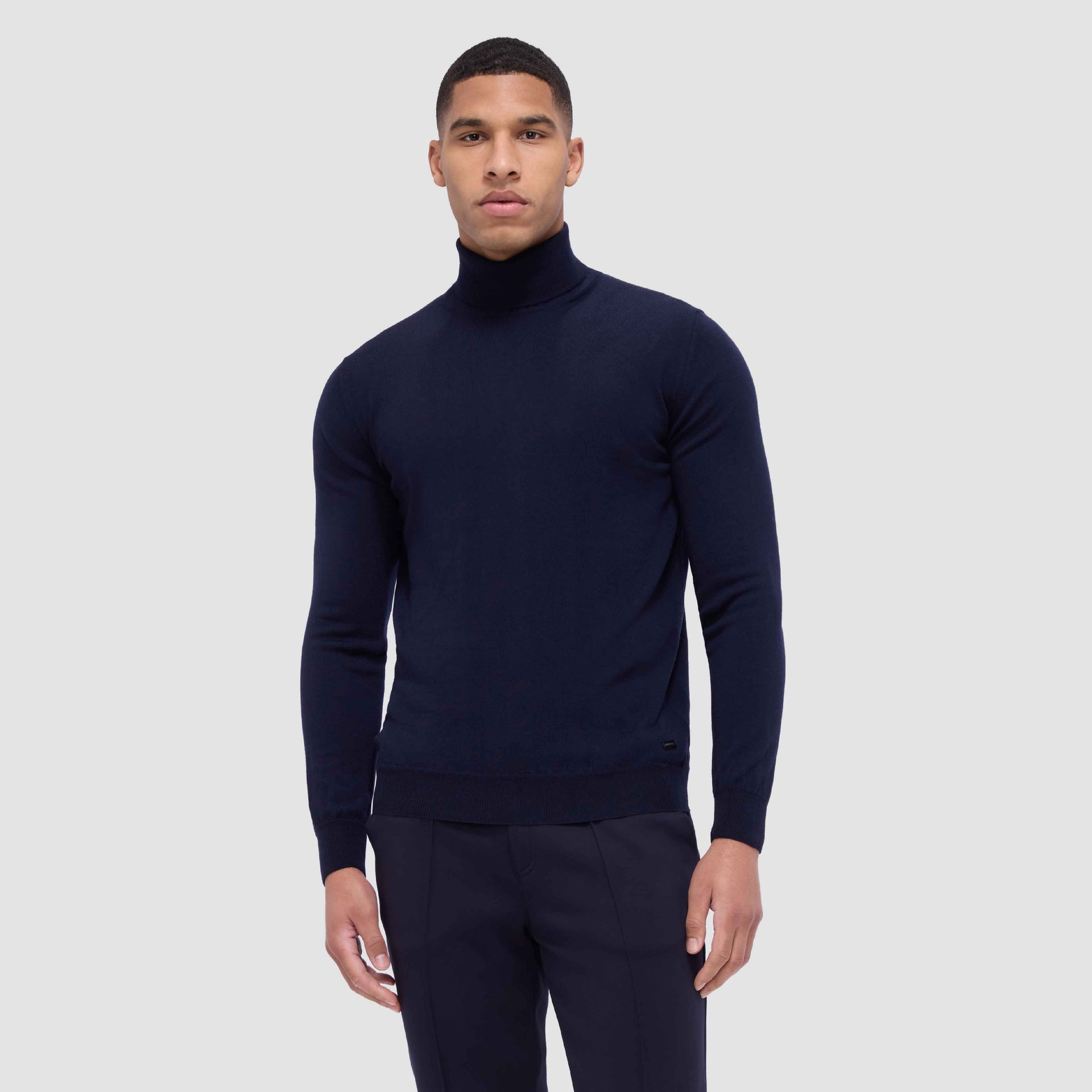 Sawyer Turtleneck Super Merino Sweater – BUGATCHI
