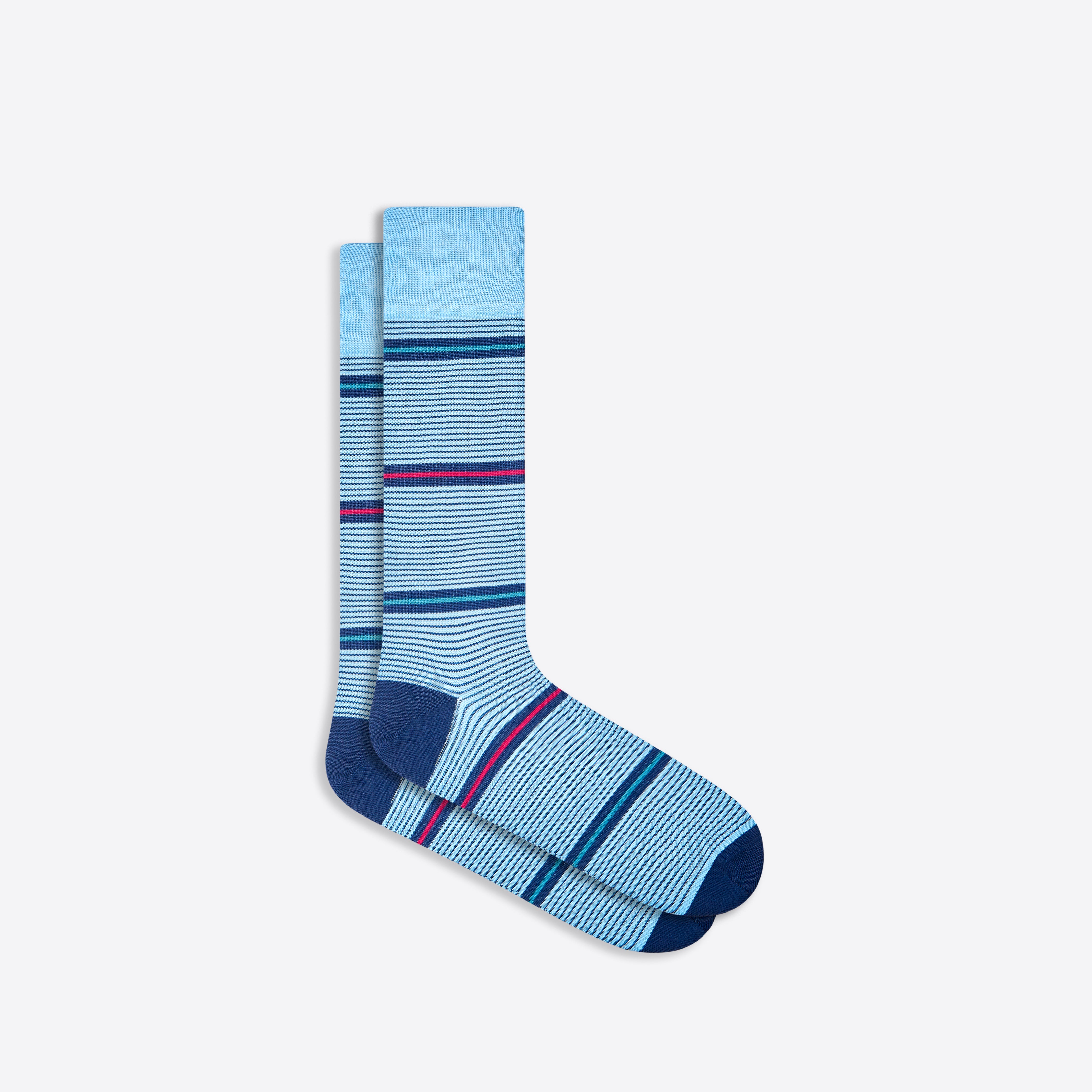 Striped Mid-Calf Socks – BUGATCHI