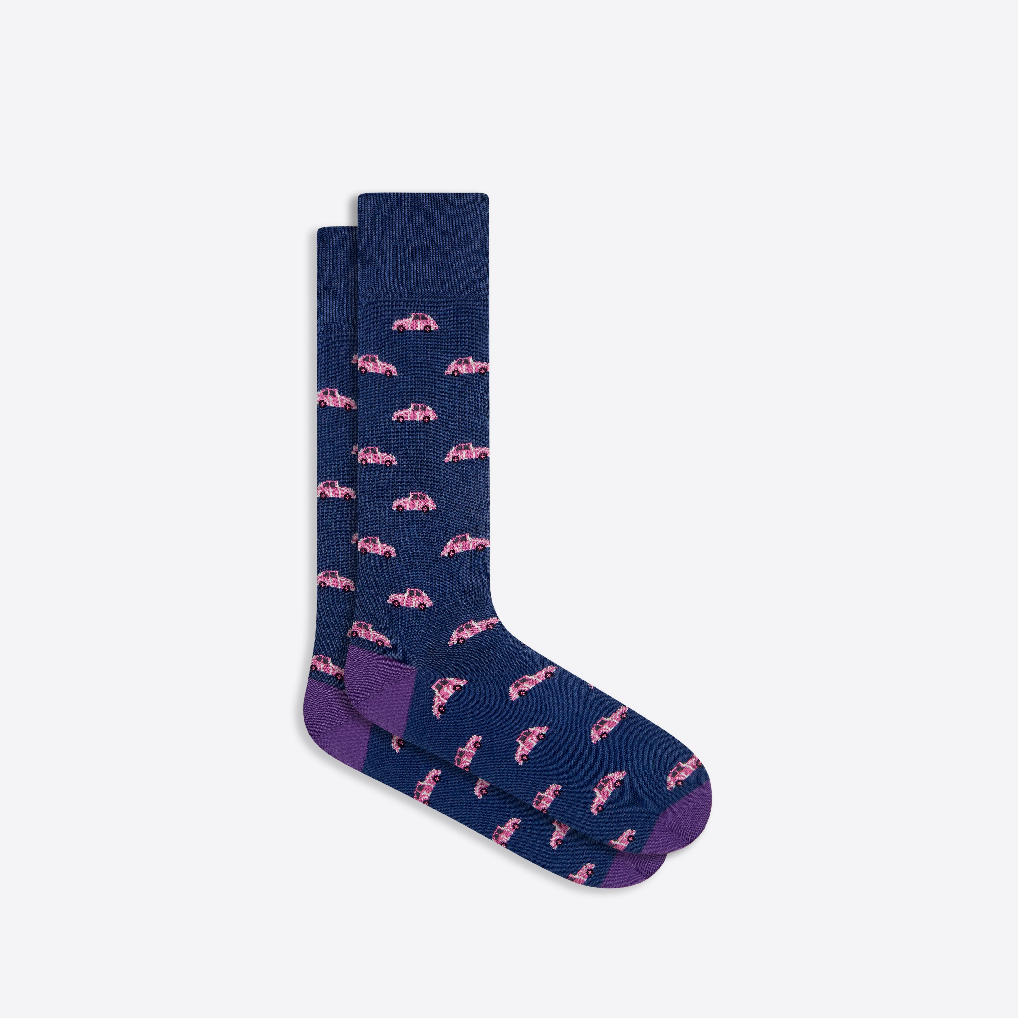 Vintage Car Mid-Calf Socks – BUGATCHI